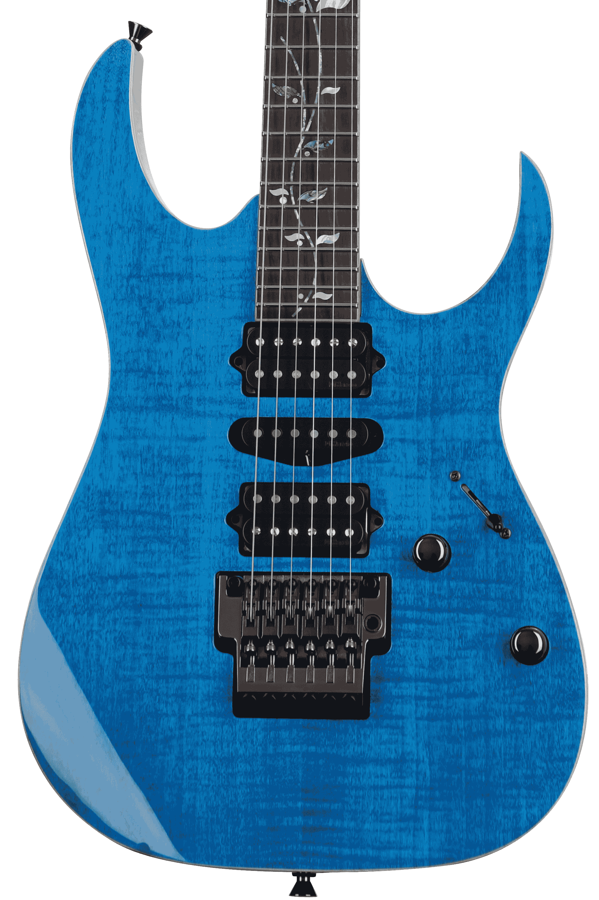 Ibanez J Custom RG8570 Electric Guitar - Royal Blue Sapphire | Sweetwater