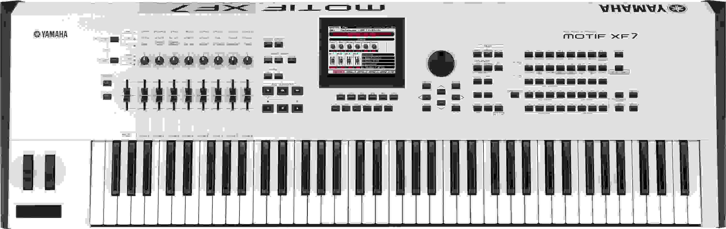 Yamaha MOTIF XF7 - Special Edition White | Sweetwater