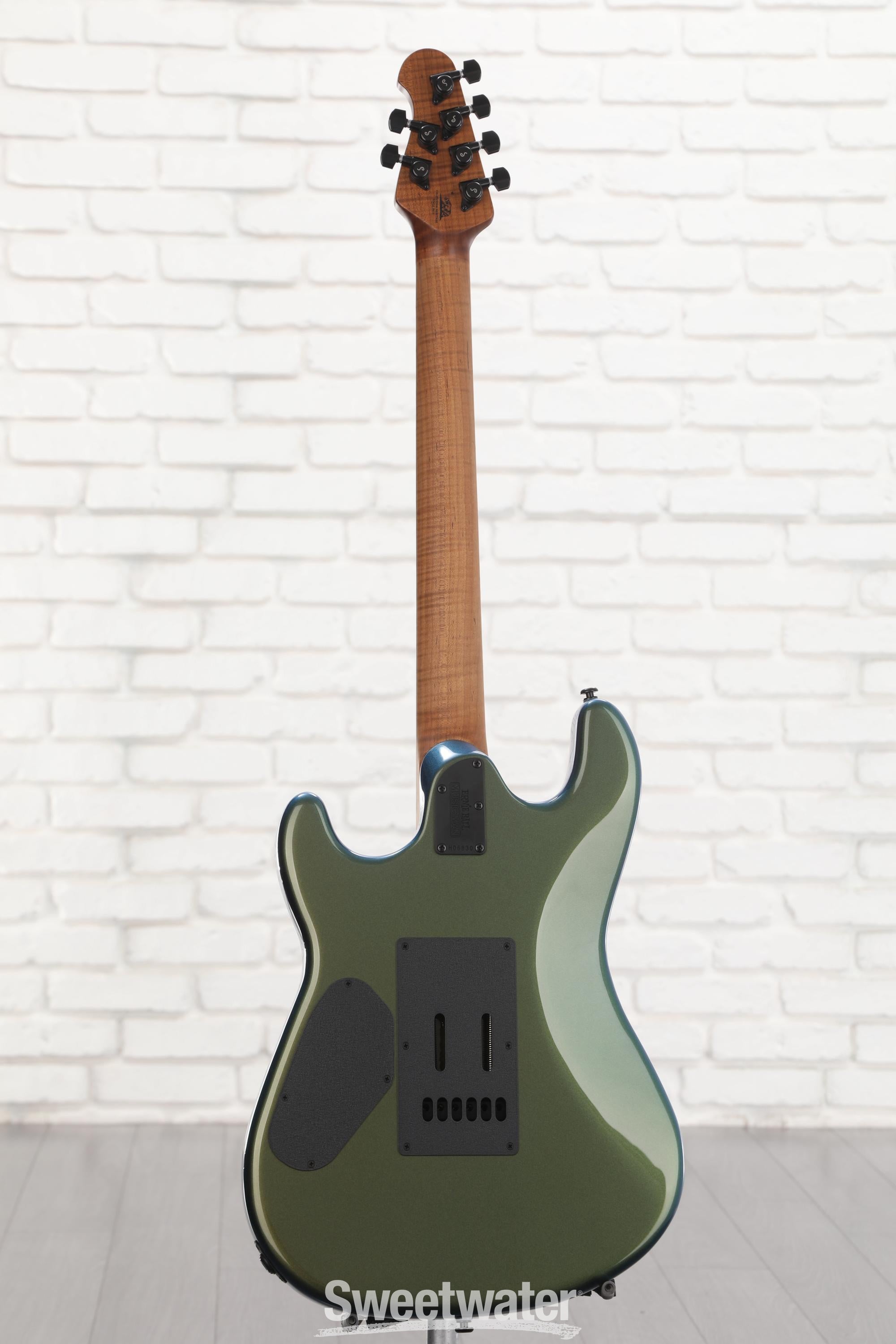 Ernie Ball Music Man Sabre Electric Guitar - Emerald Iris, Sweetwater ...