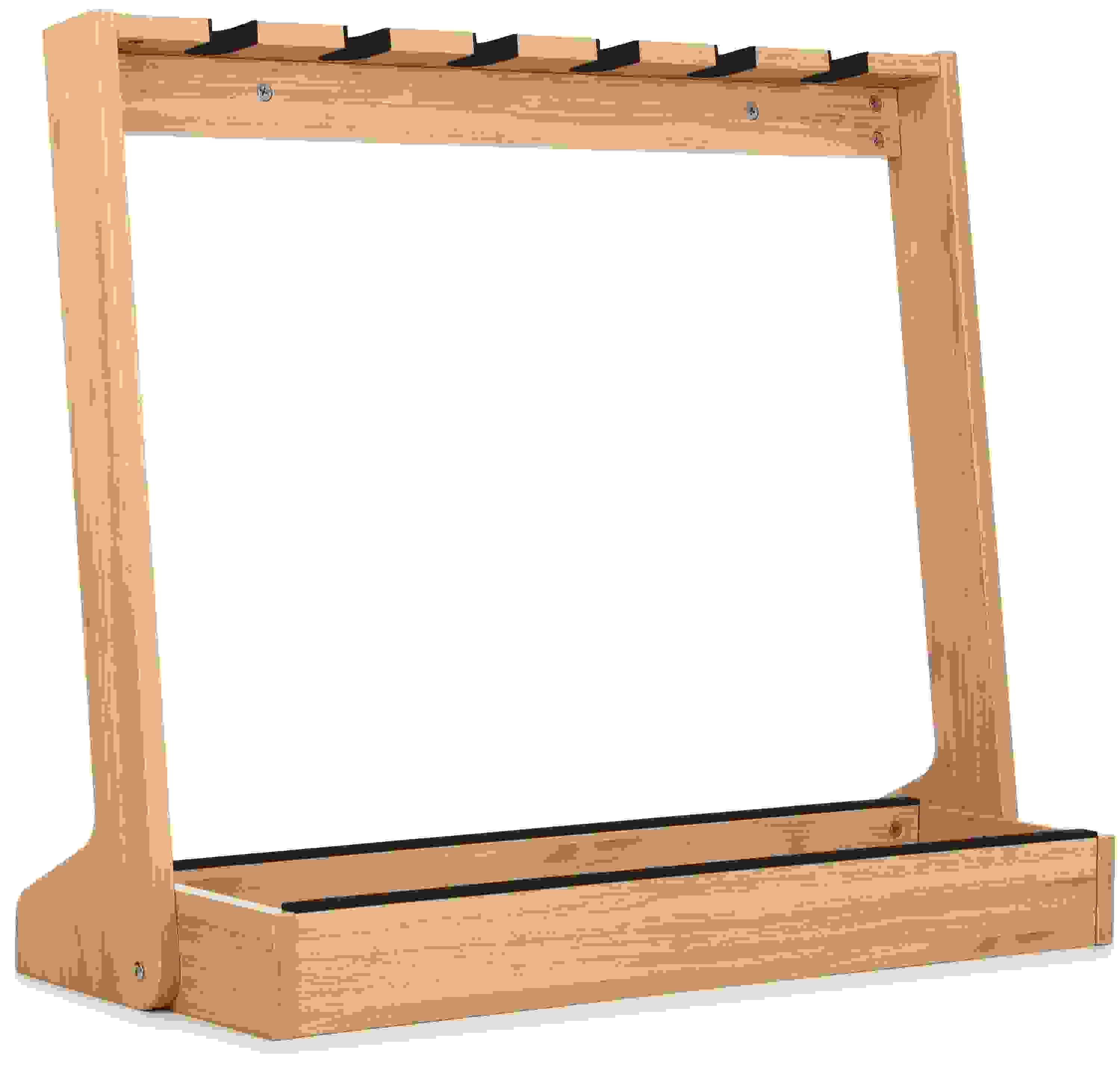 Gator Wooden Electric/Acoustic Guitar Rack for 6 Guitars - Maple ...
