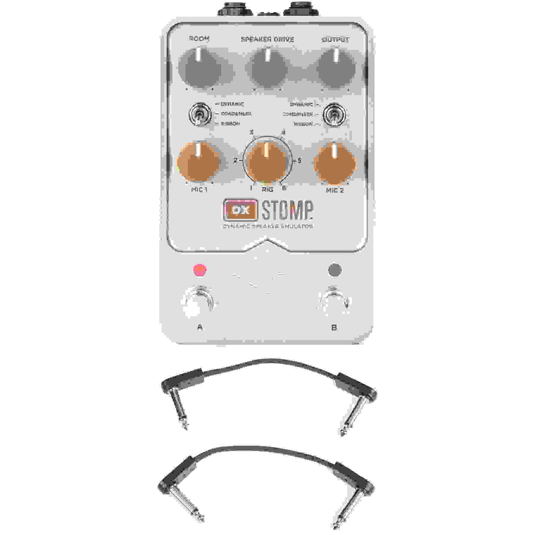 Universal Audio OX Stomp Dynamic Speaker Emulator Stereo Pedal with EBS ...