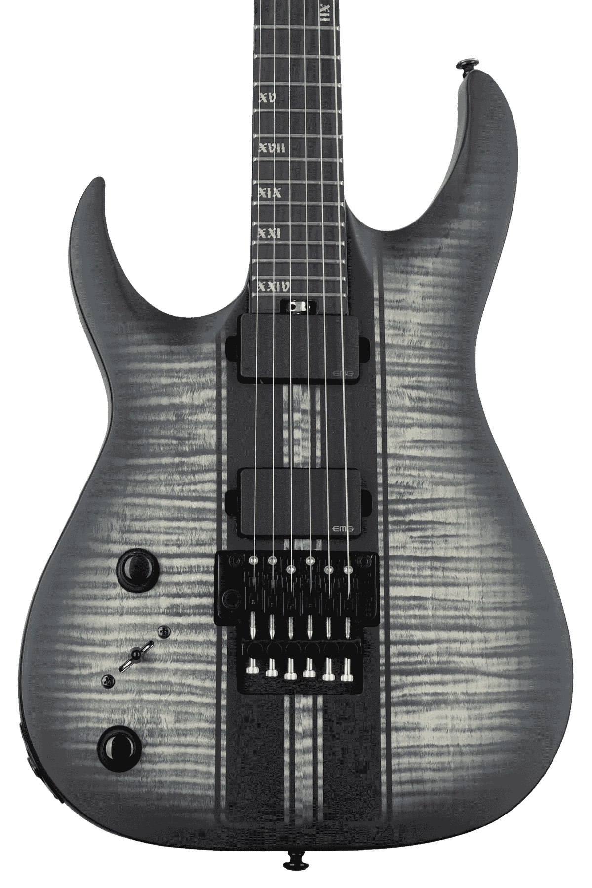 Schecter Banshee GT-6 FR Left-handed Electric Guitar - Satin Charcoal ...