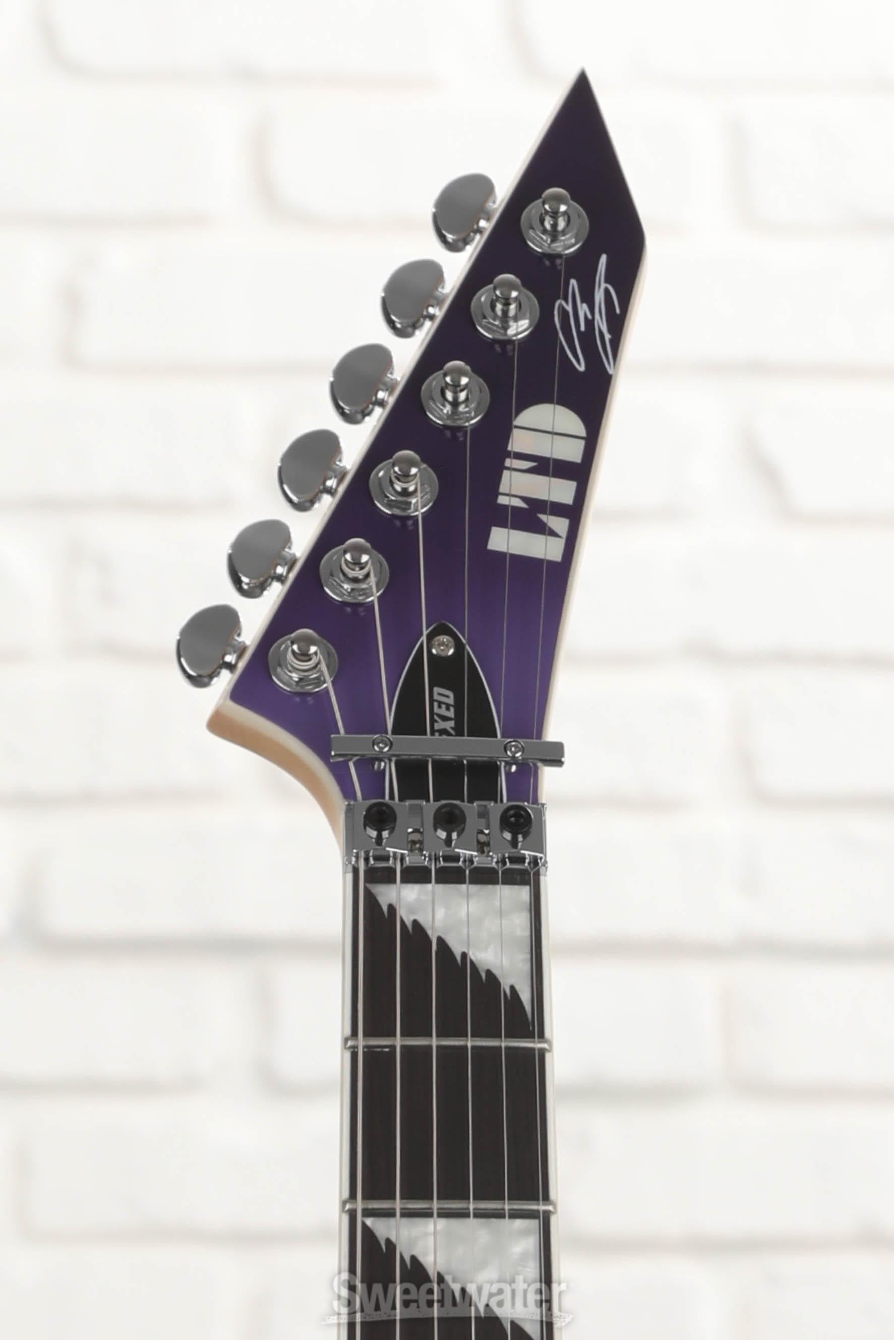 ESP LTD Alexi Hexed Electric Guitar - Purple Fade | Sweetwater