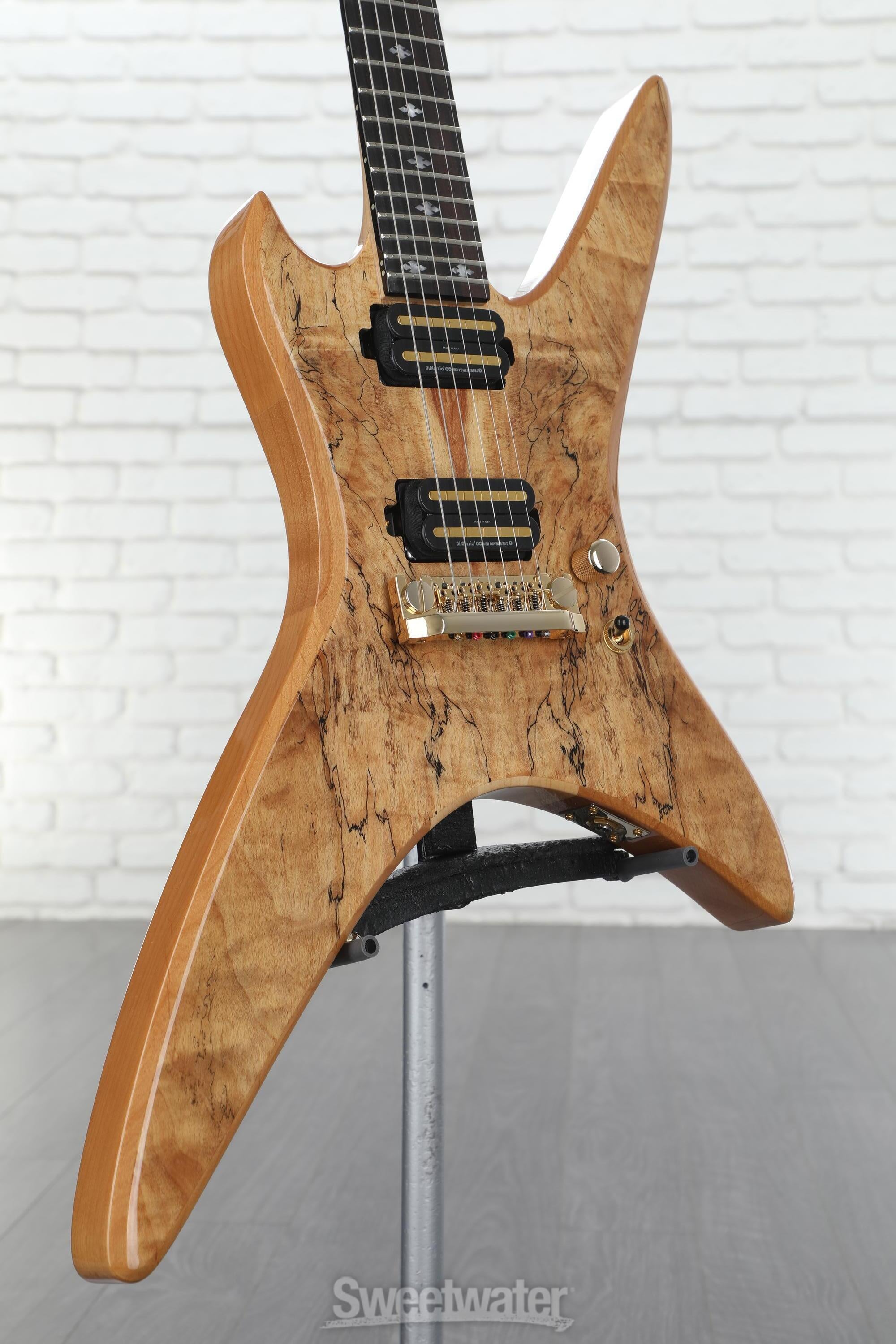 B.C. Rich Stealth Exotic Legacy Electric Guitar - Natural | Sweetwater