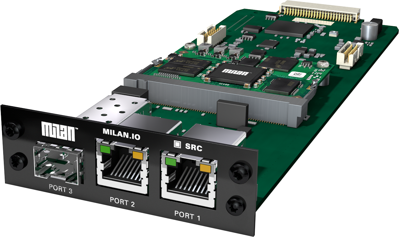 DirectOut Milan.SRC.IO Audio Network Module | Sweetwater