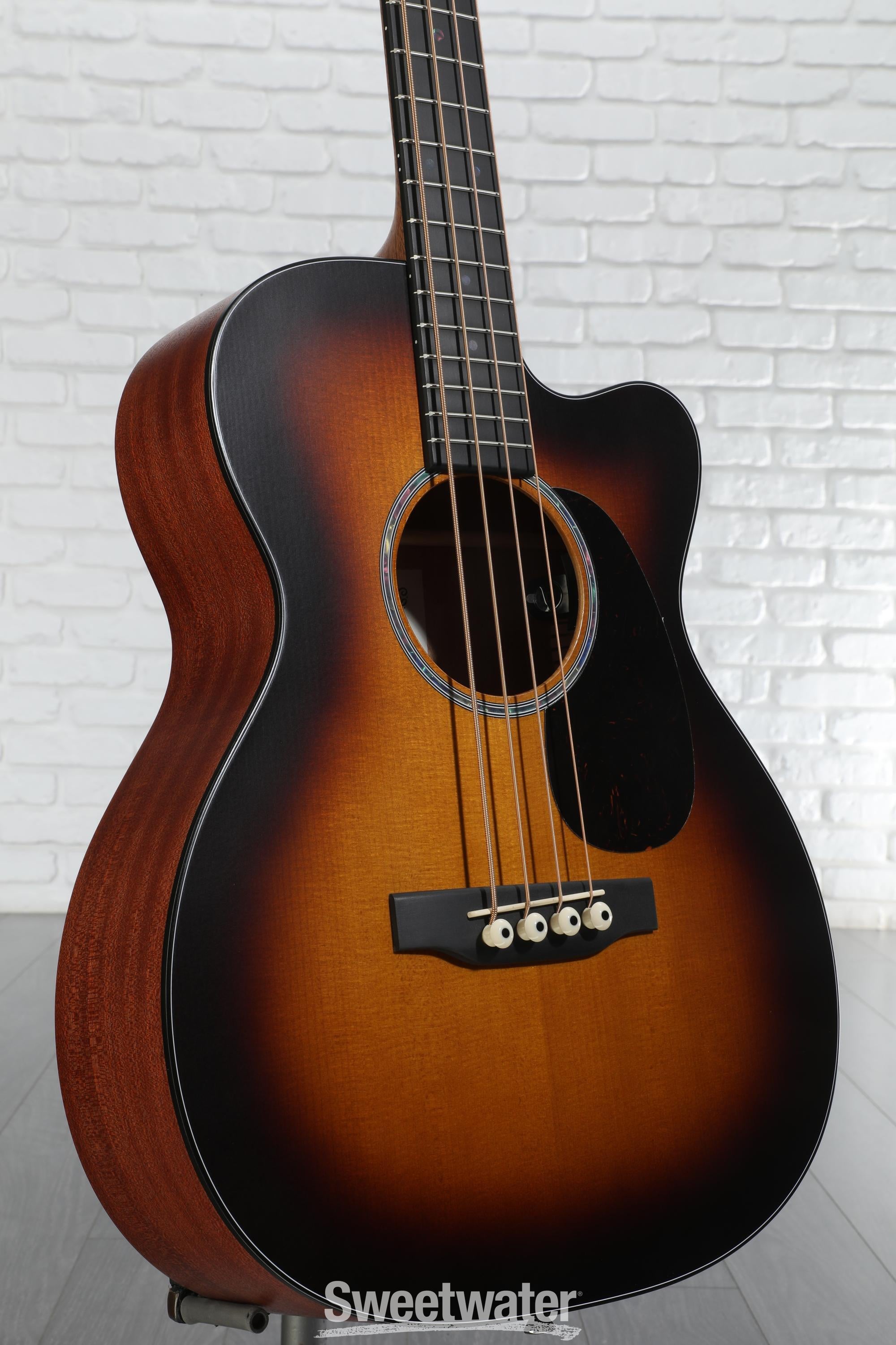 Martin 000C Jr-E Bass Burst Acoustic-electric Bass Guitar - Burst ...