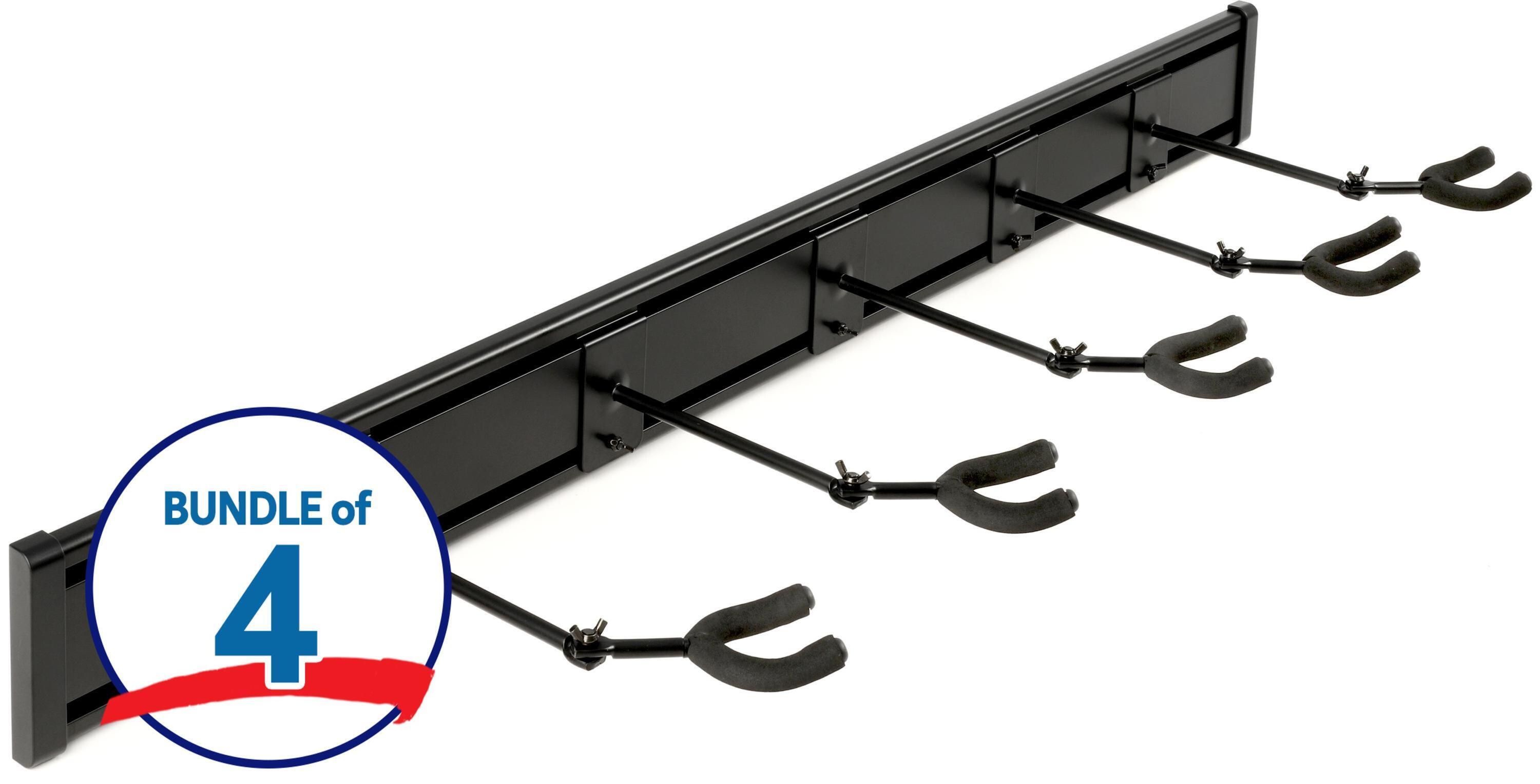 Levy's Adjustable Slatwall Guitar Hanger Yoke with Wall-mounted Track ...