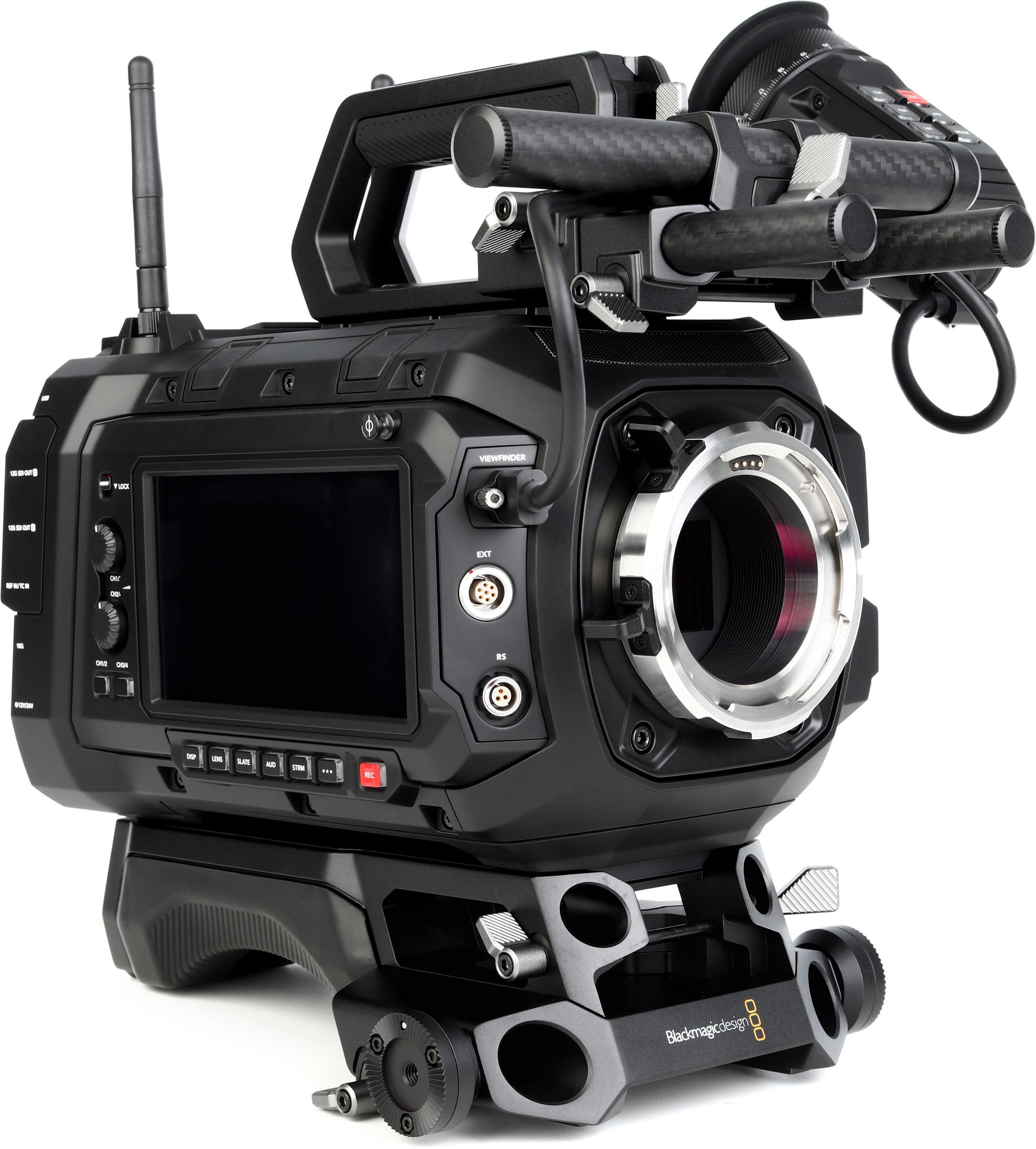 Blackmagic Design URSA Cine 12K LF Digital Film Camera and Cine EVF Kit | Sweetwater