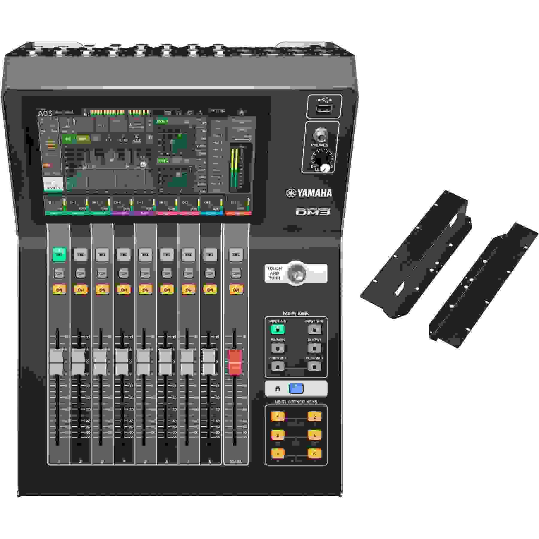 Yamaha DM3S 22-channel Digital Mixer with Rackmount Kit | Sweetwater
