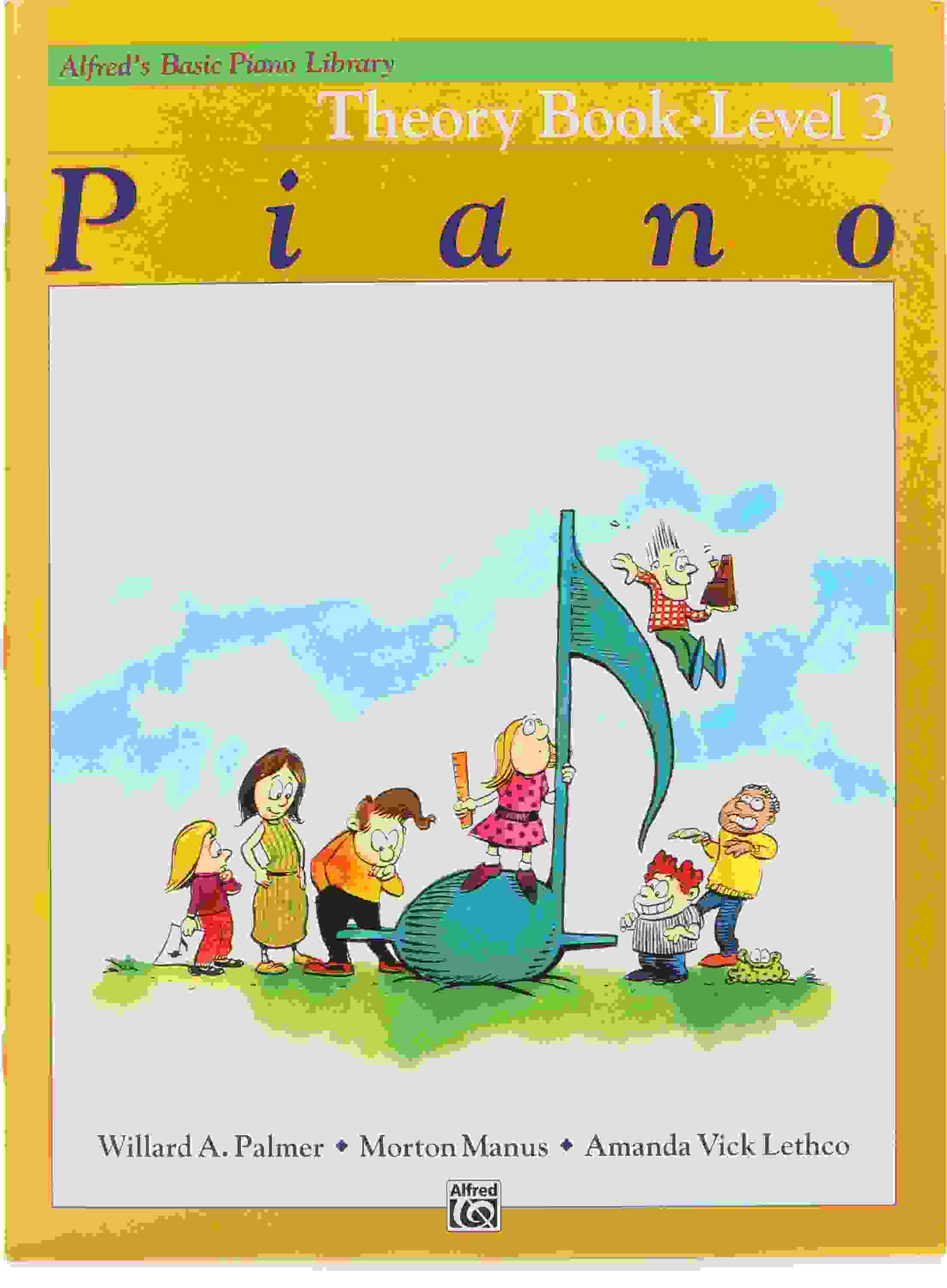Alfred Basic Piano Library - Theory Book 3 | Sweetwater