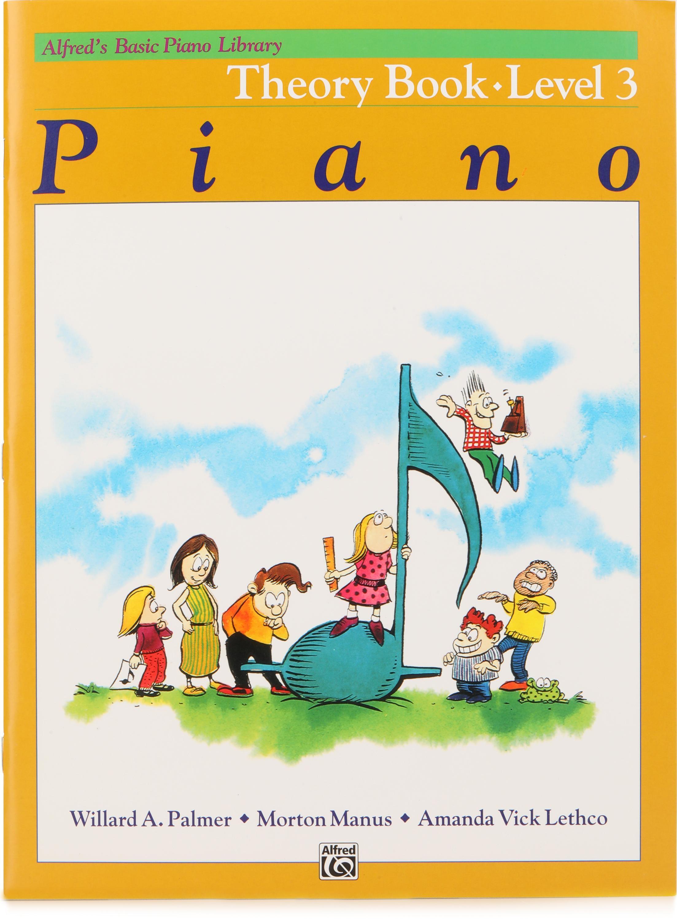 Alfred Basic Piano Library - Theory Book 3 | Sweetwater