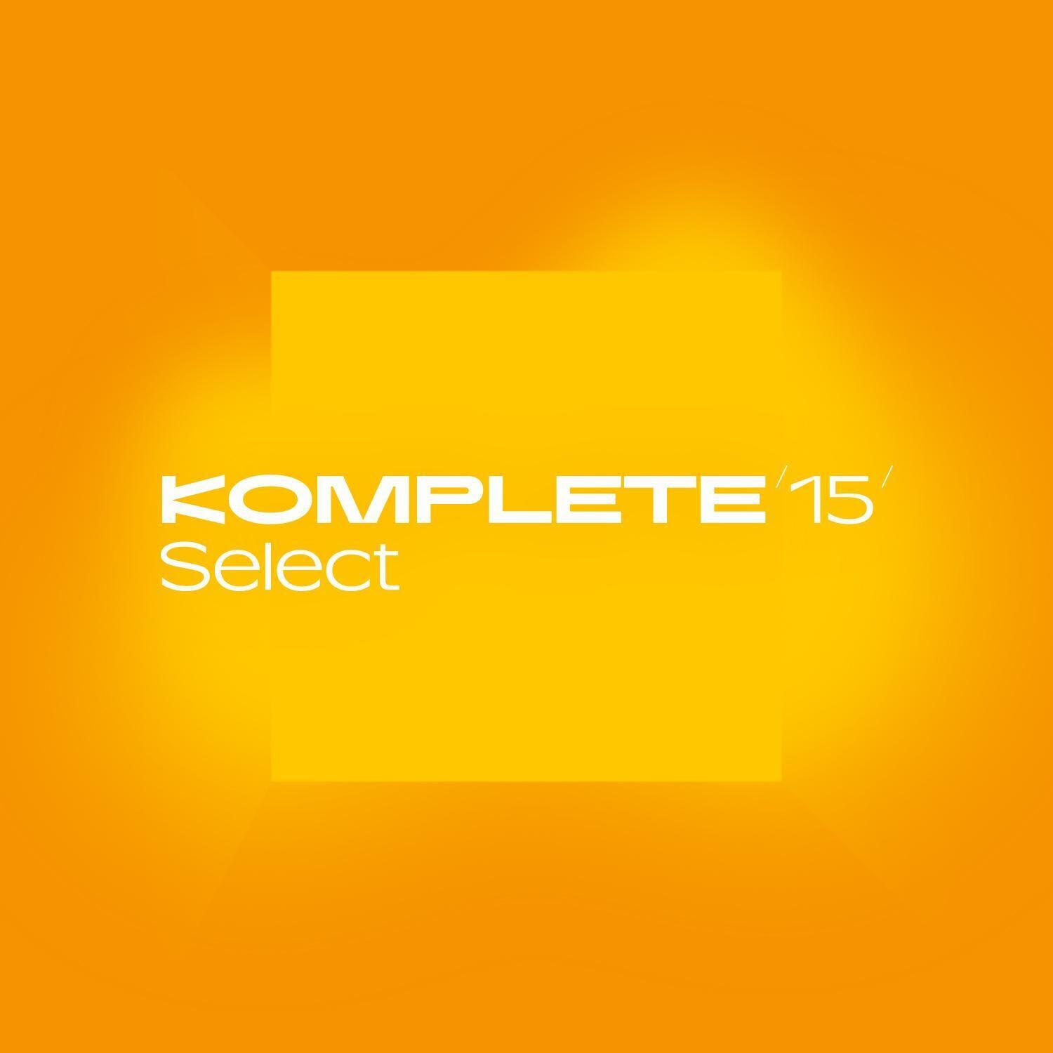 Native Instruments Komplete 15 Select - Beats Edition Software ...