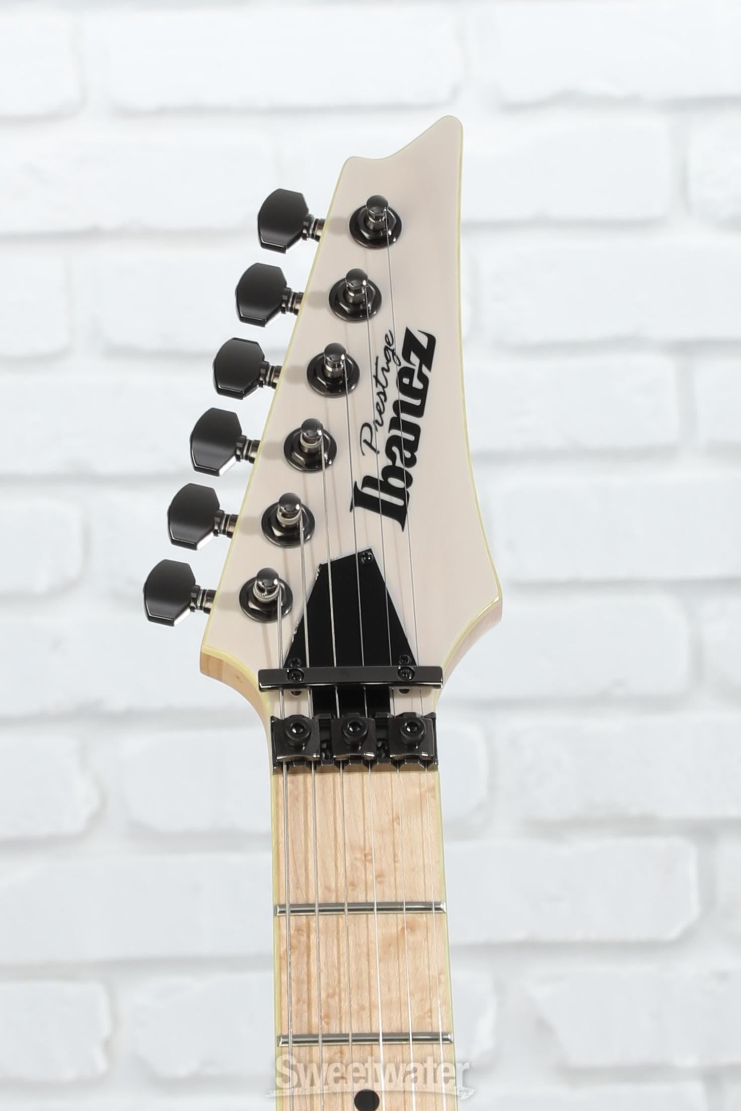 Ibanez Prestige RG652AHM - Antique White Blonde | Sweetwater