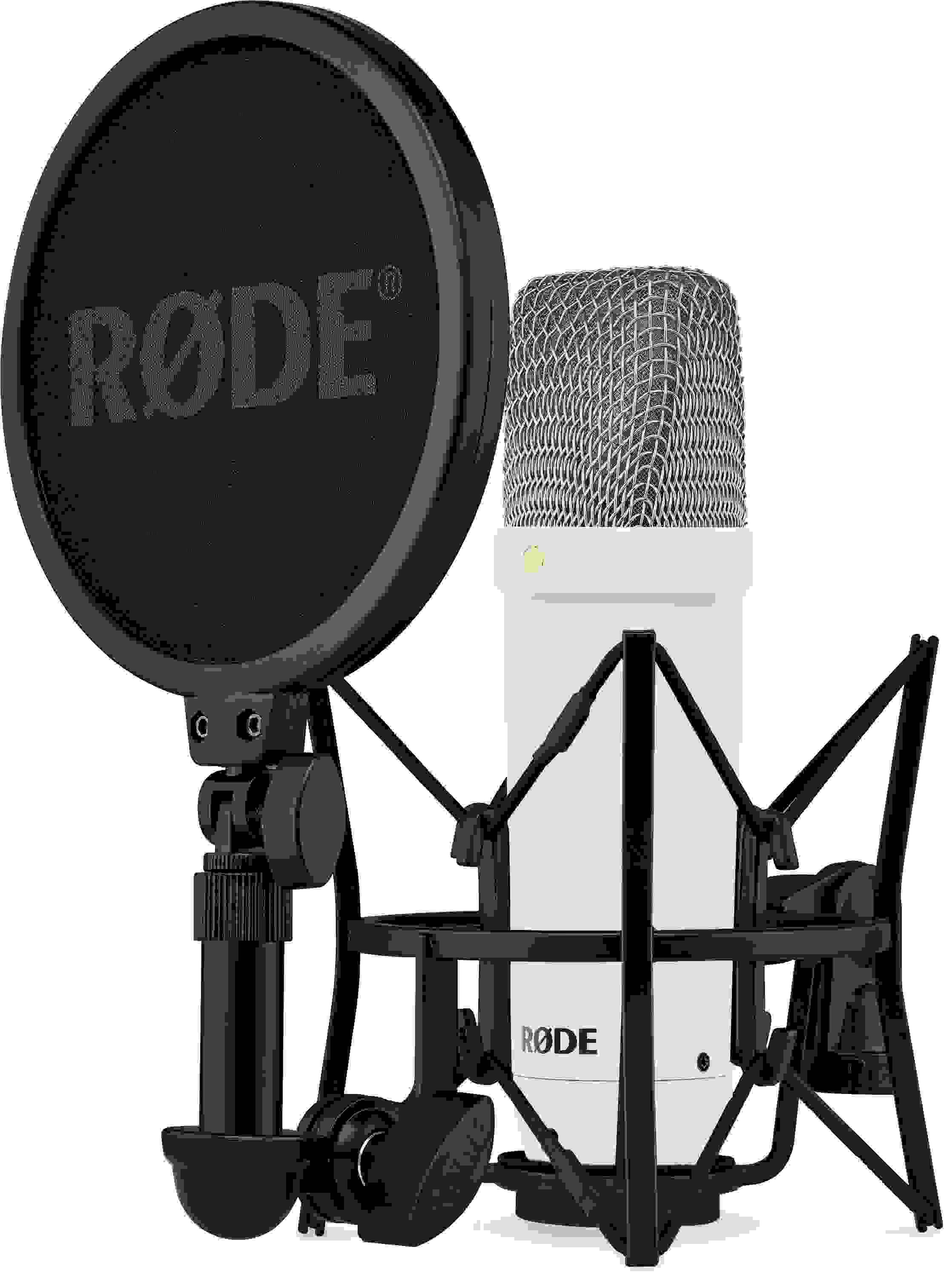 Rode NT1 Signature Series Condenser Microphone with SM6 Shockmount and ...