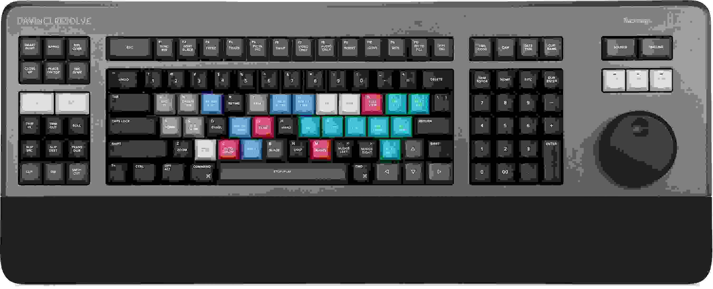 Blackmagic Design DaVinci Resolve Editor Keyboard | Sweetwater