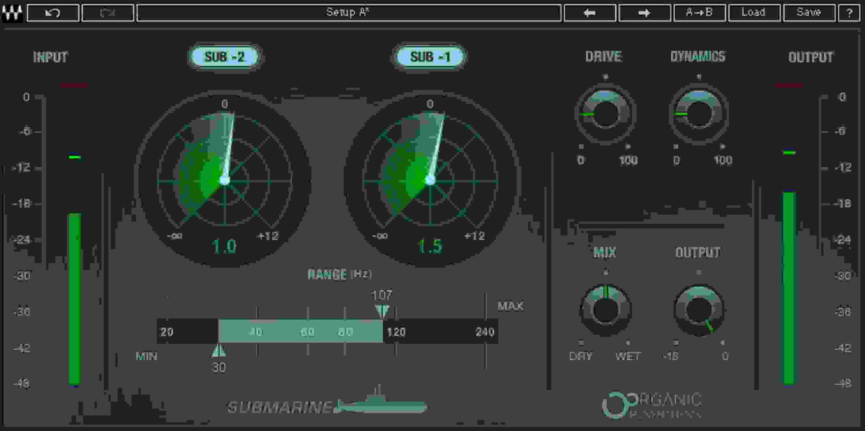 Waves Submarine Two-octave Subharmonic Generator Plug-in | Sweetwater