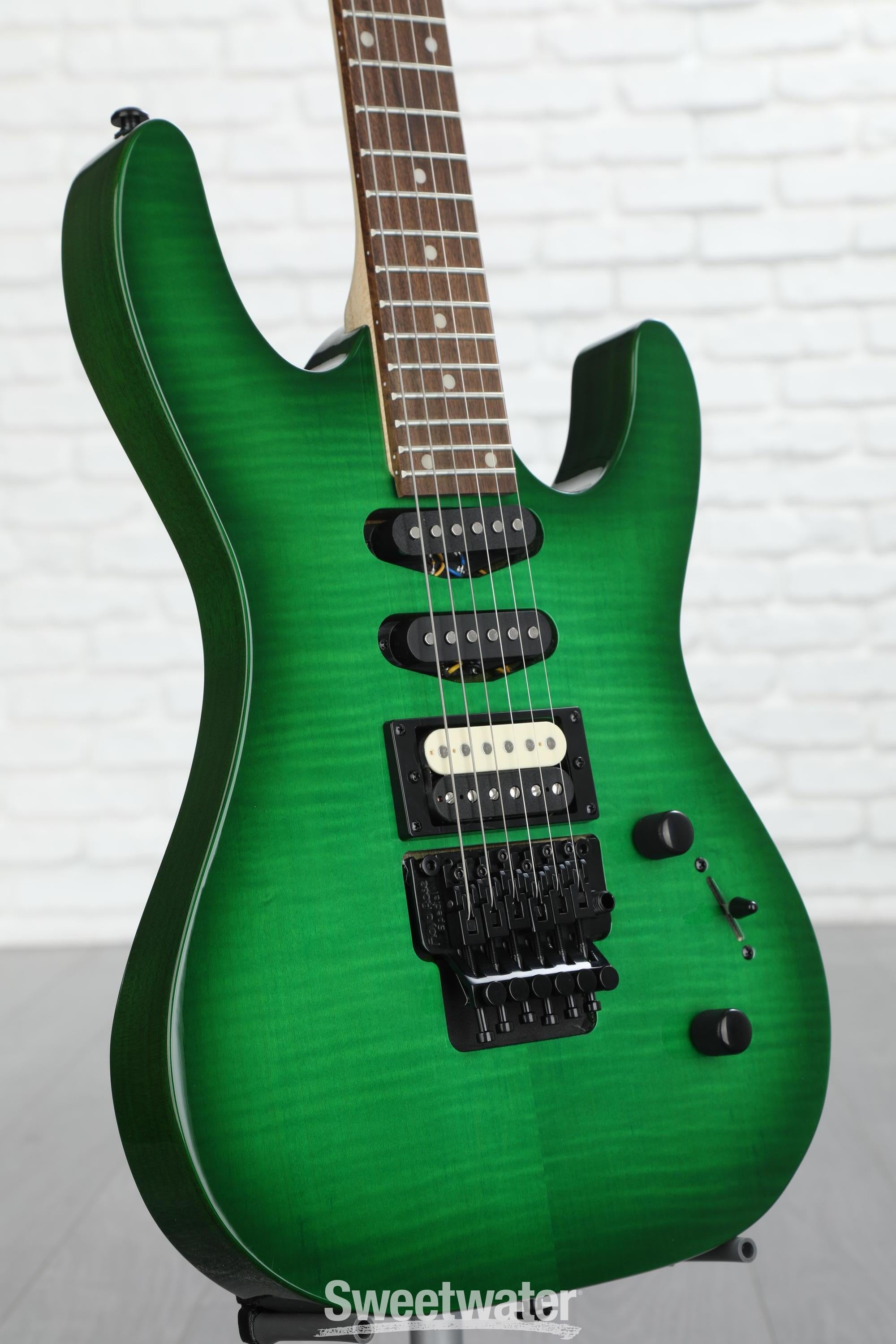 Kramer Striker Figured HSS Electric Guitar - Wild Ivy | Sweetwater
