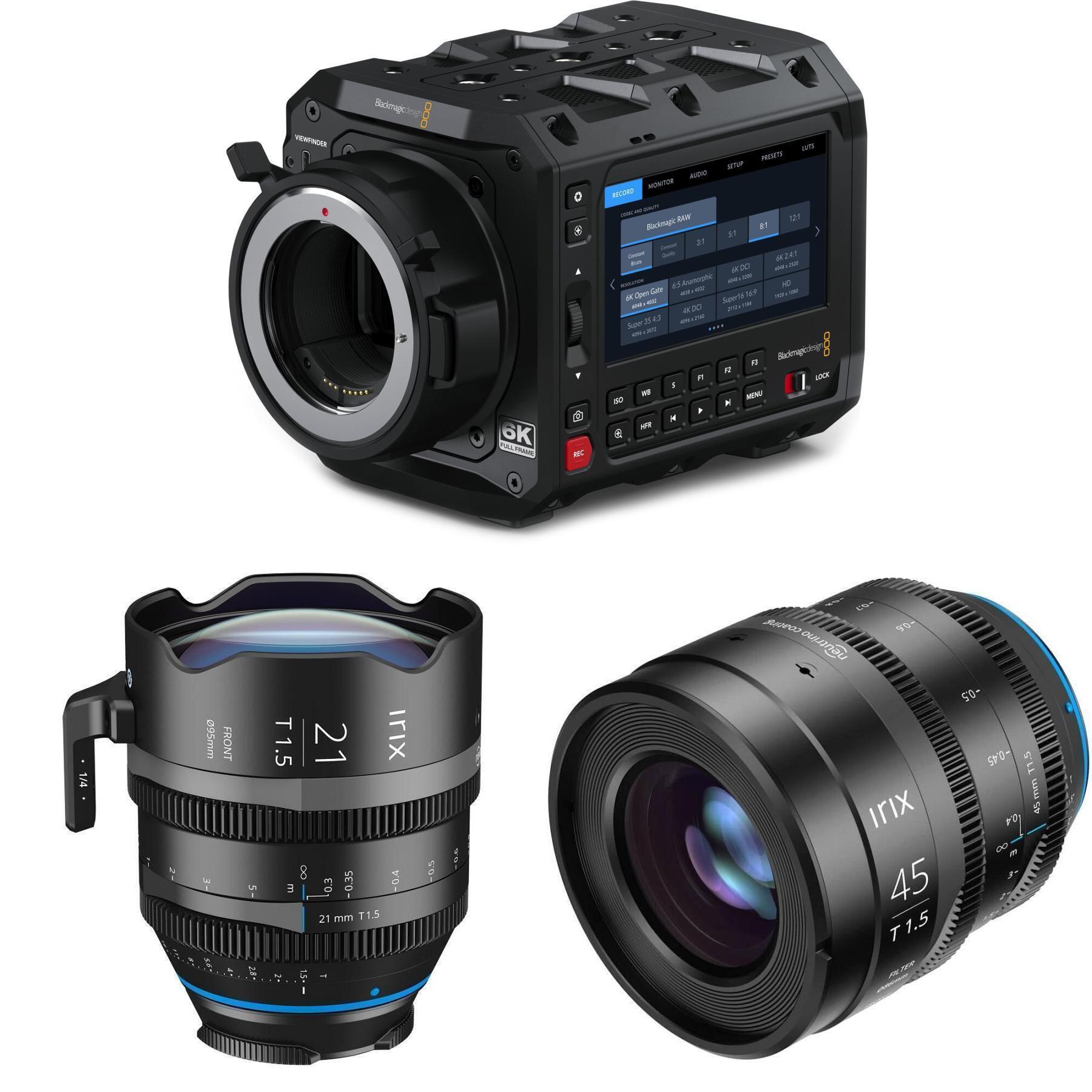 Blackmagic Design PYXIS 6K EF Full-frame Digital Film Camera with Dual ...