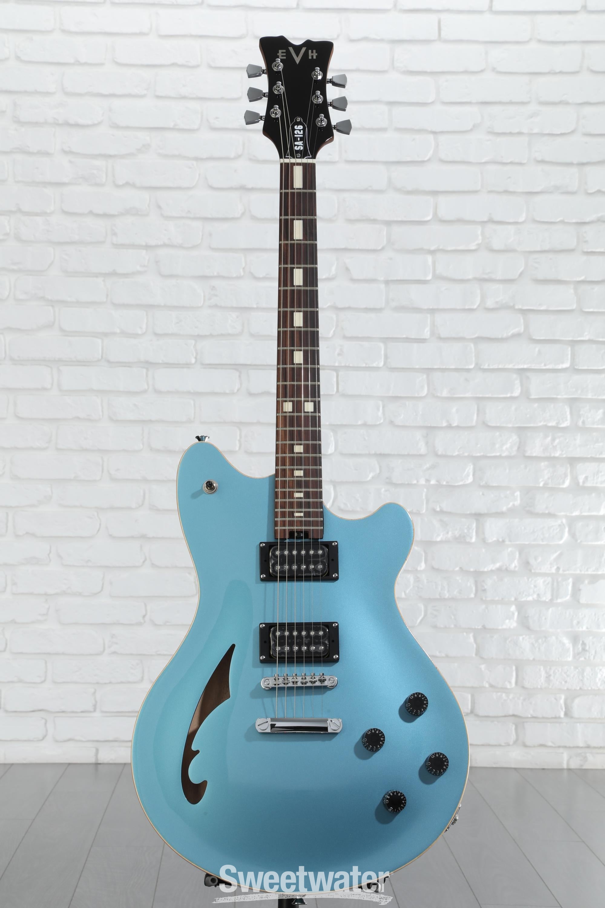 EVH SA-126 Standard Semi-hollowbody Electric Guitar - Sweetwater ...