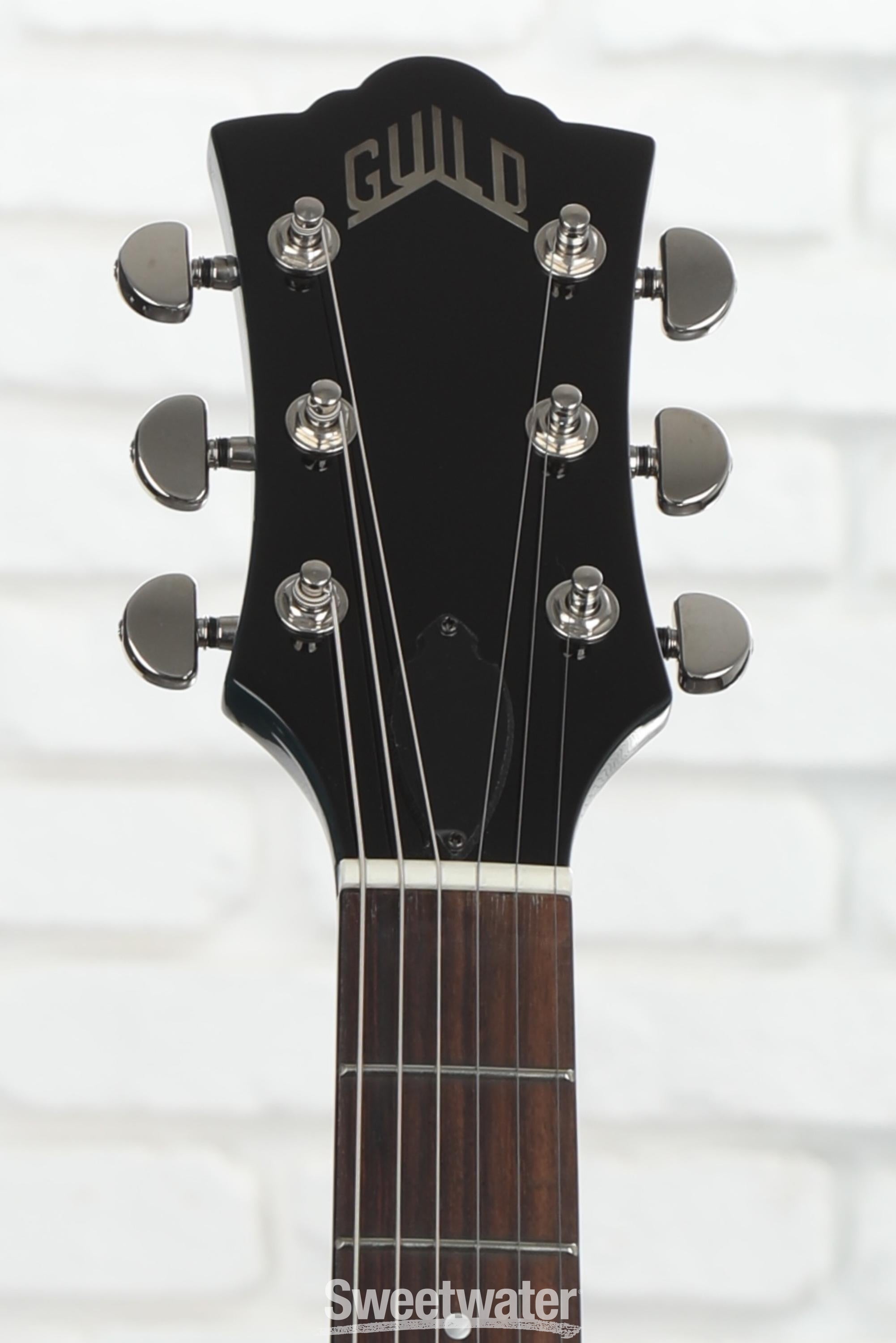 Guild Polara Electric Guitar - Blue Steel | Sweetwater