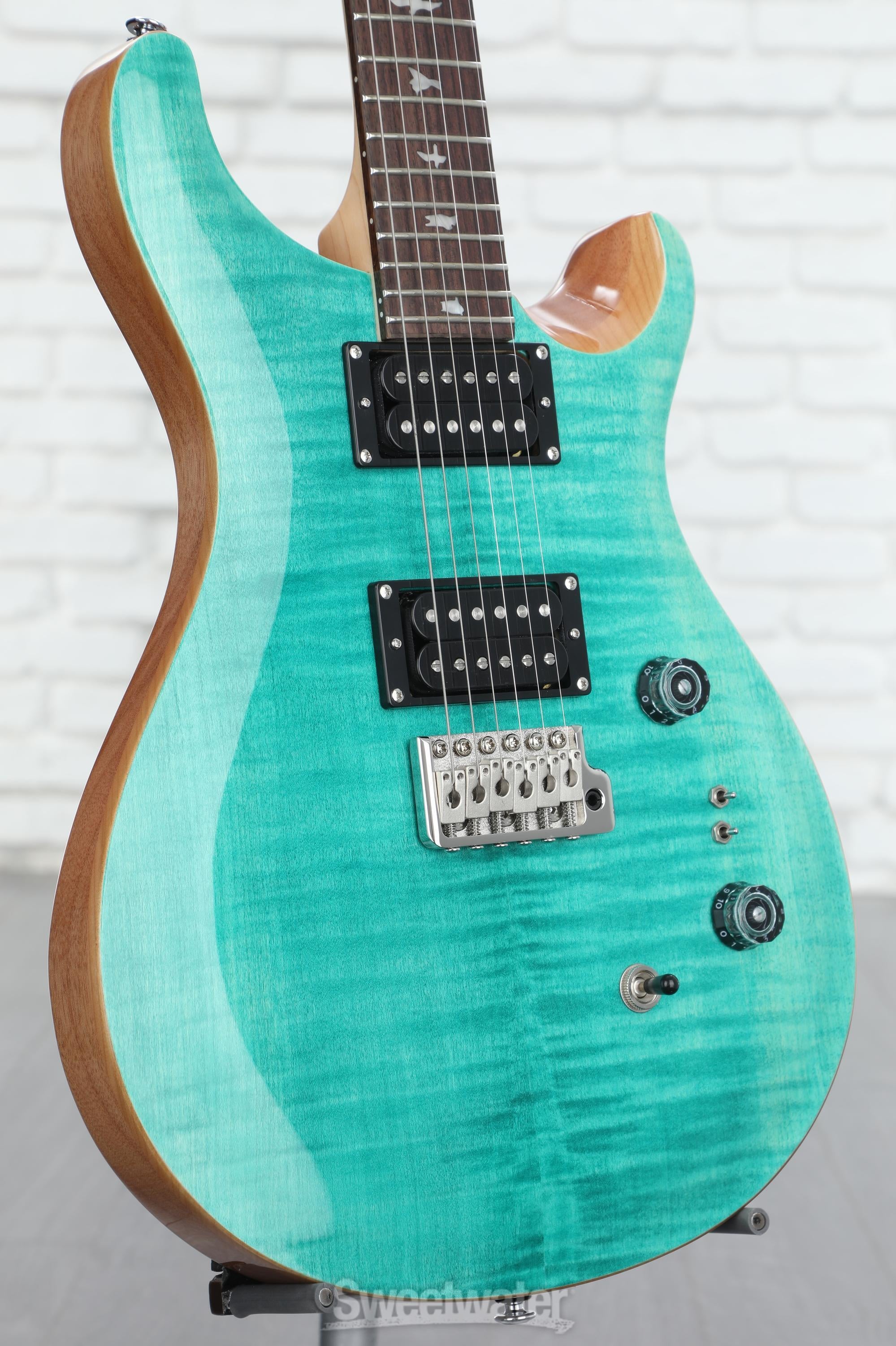 PRS SE Custom 24-08 Electric Guitar - Turquoise | Sweetwater