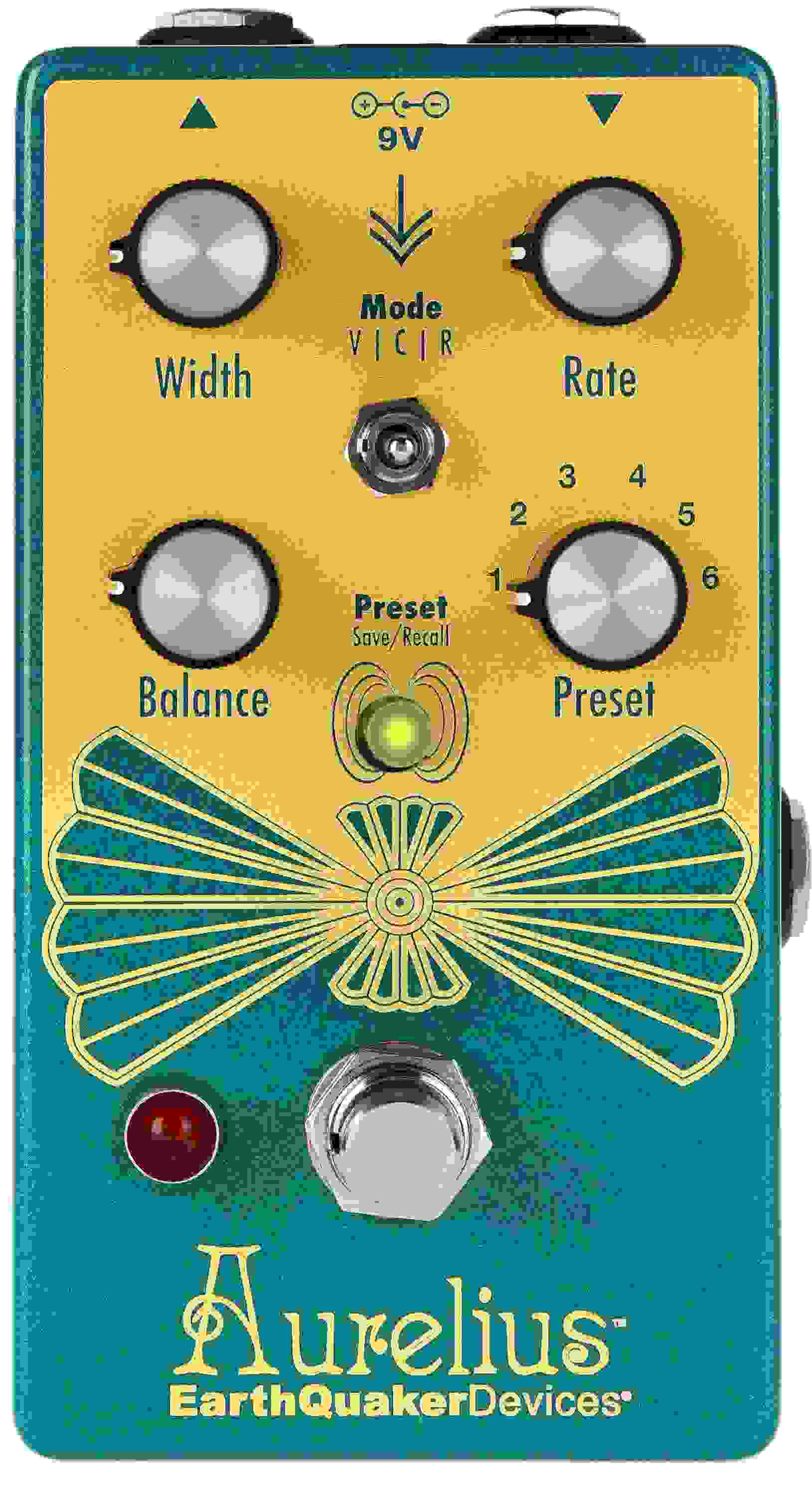 EarthQuaker Devices Aurelius Tri-voice Chorus Pedal | Sweetwater