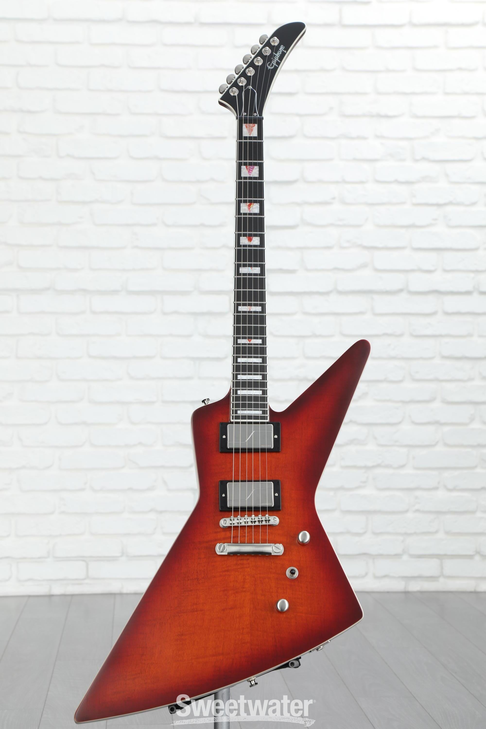 Epiphone Extura Prophecy Electric Guitar - Aged Bengal Tiger Burst ...