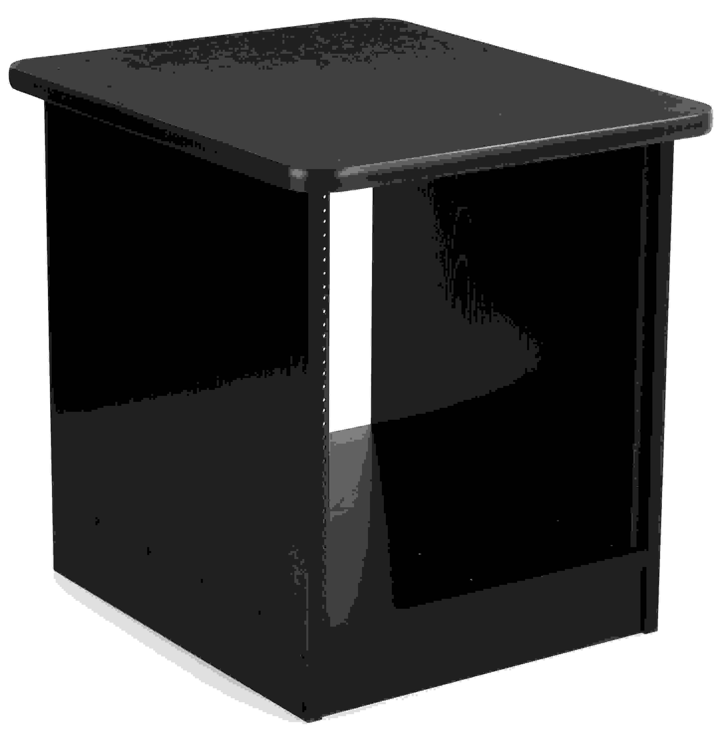 Middle Atlantic Products MDV-R12 12U Studio Side Rack - Black | Sweetwater