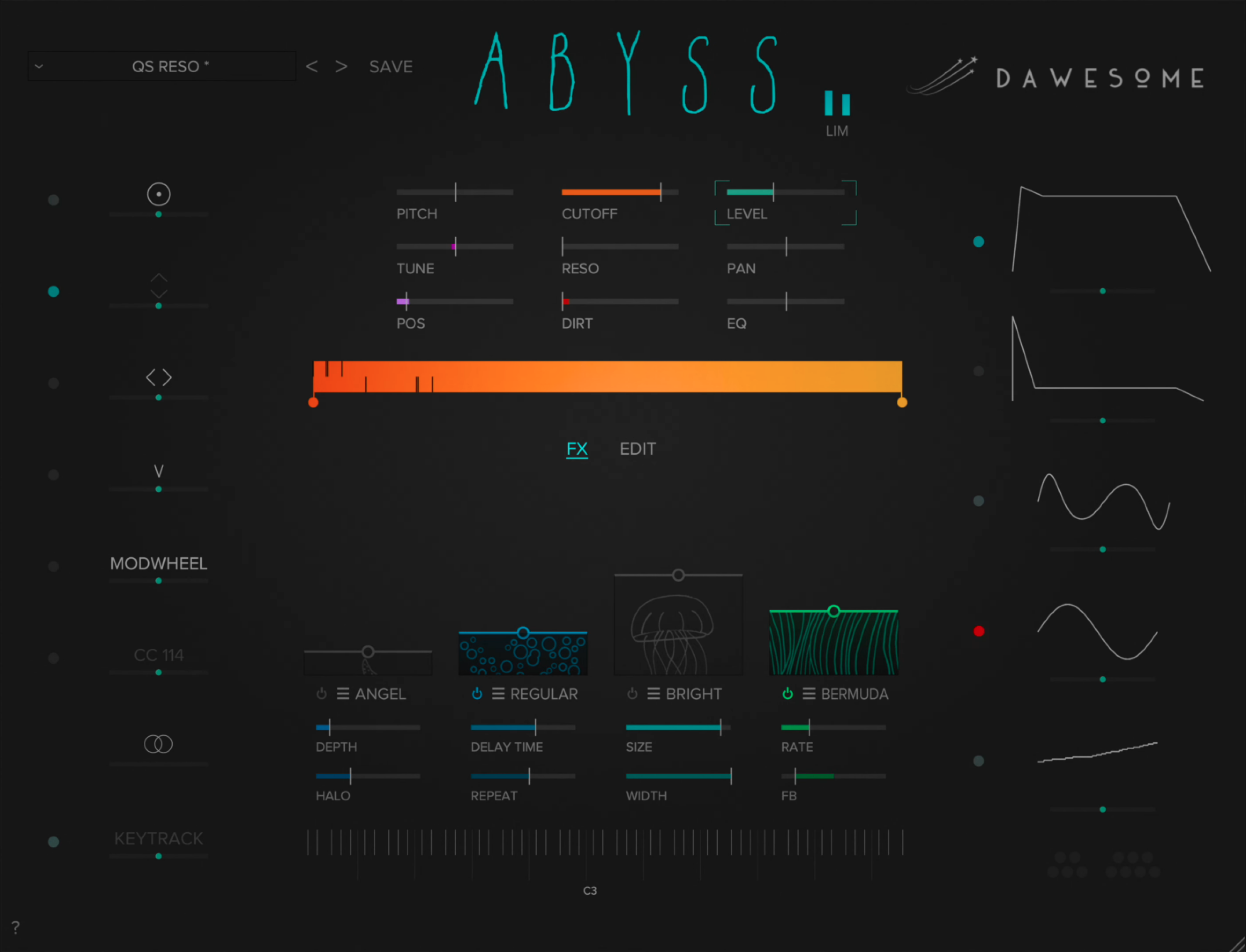 Tracktion Abyss Visual Synthesizer | Sweetwater Tracktion Abyss Visual Synthesizer | Sweetwater