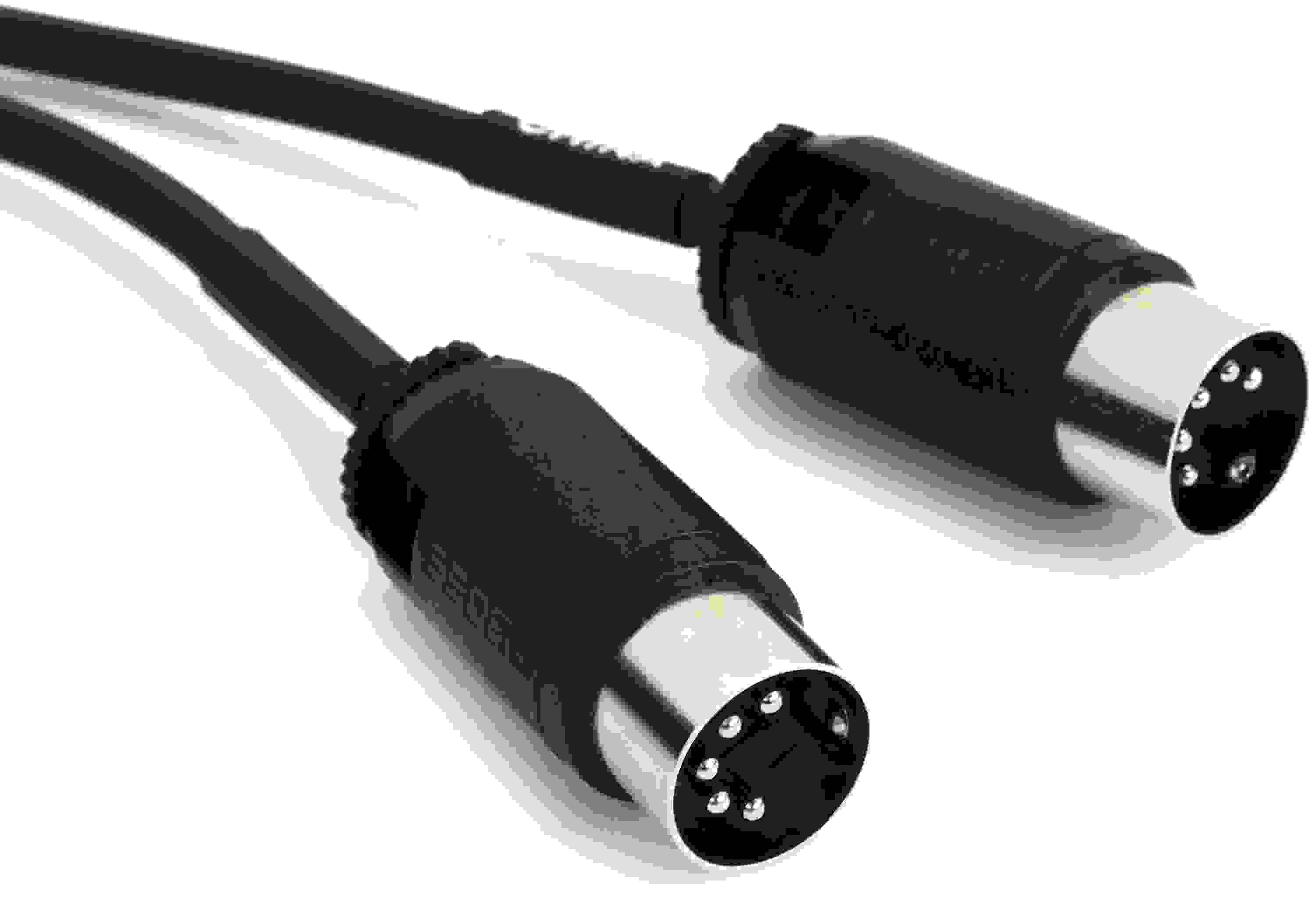 Boss BMIDI-PB3 MIDI Cable with Adjustable Straight/Angled DIN ...