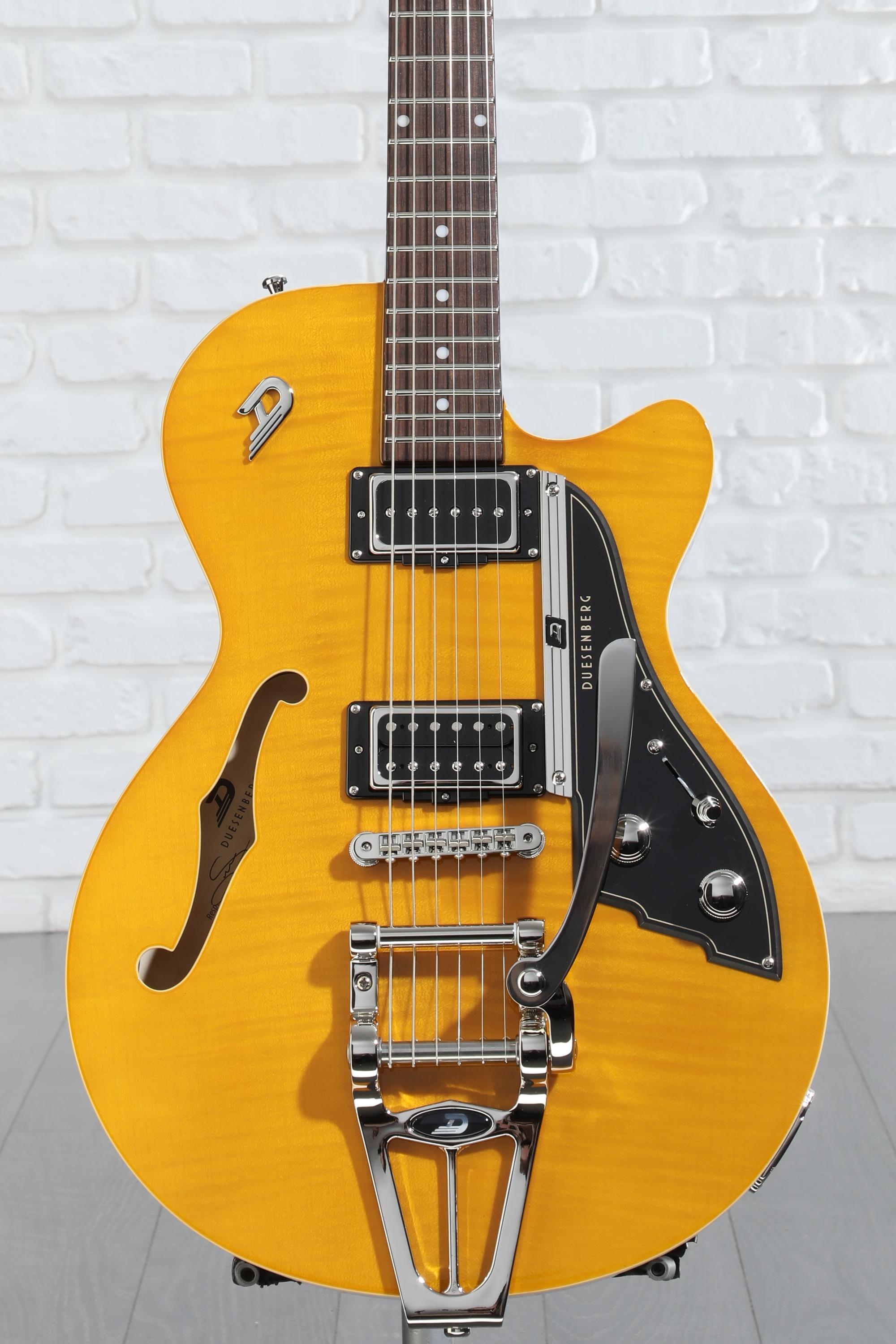 Duesenberg Starplayer CBR Semi-hollowbody Electric Guitar - Trans Honey ...