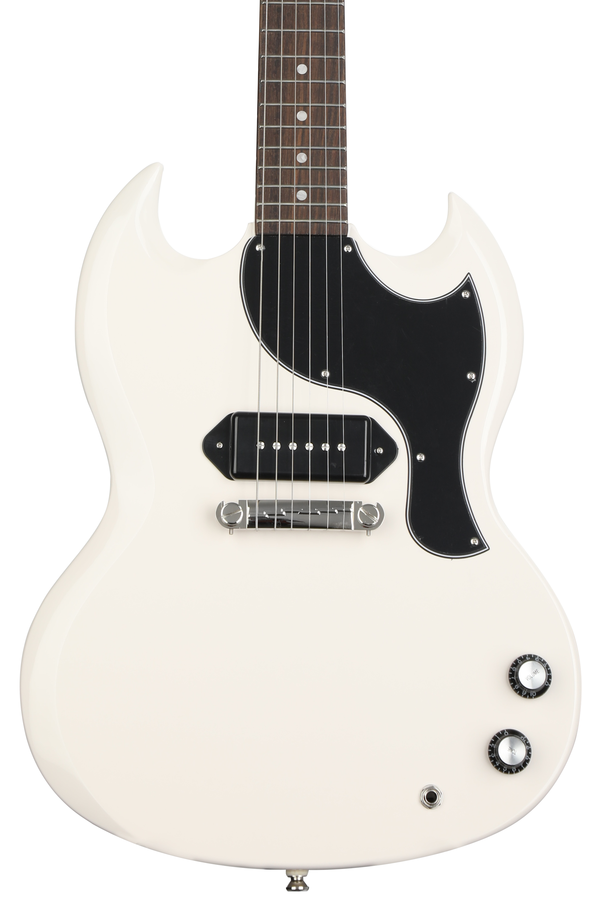 Epiphone Yungblud SG Junior Signature Electric Guitar - Classic White, Limited Edition | Sweetwater