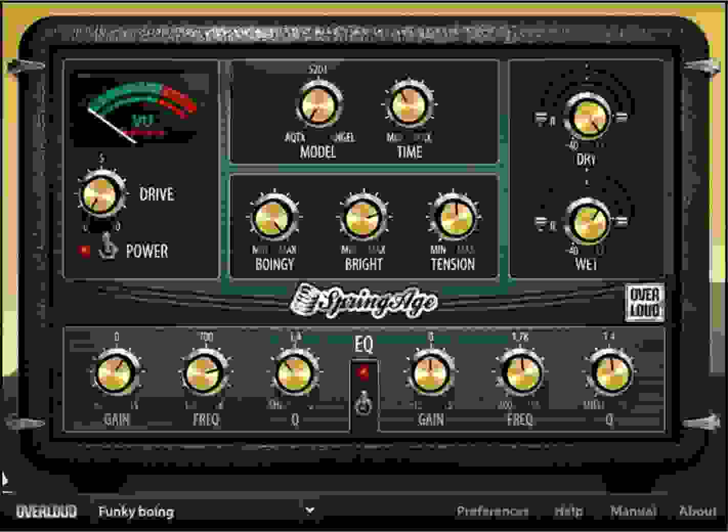 Overloud SpringAge Spring Reverb Plug-In | Sweetwater