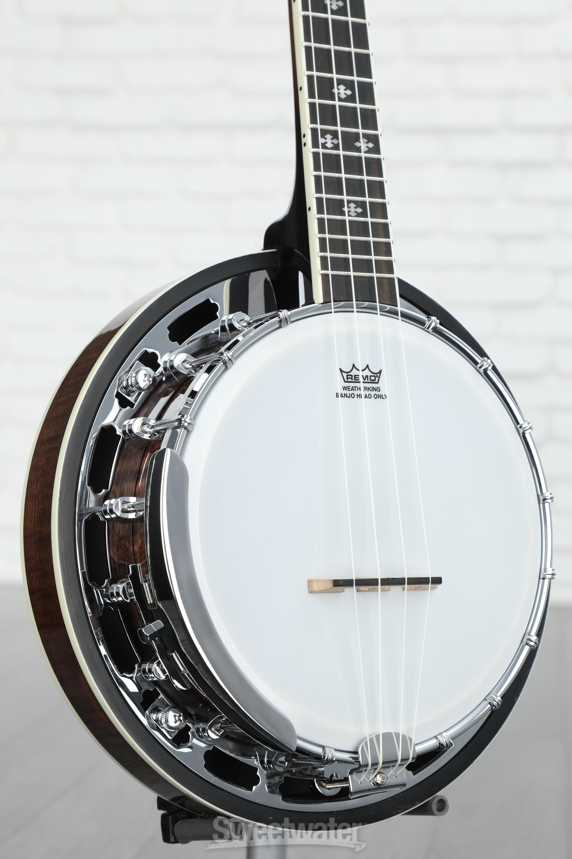 Gold Tone Mastertone Banjolele-DLX Concert-scale Resonator Banjo ...