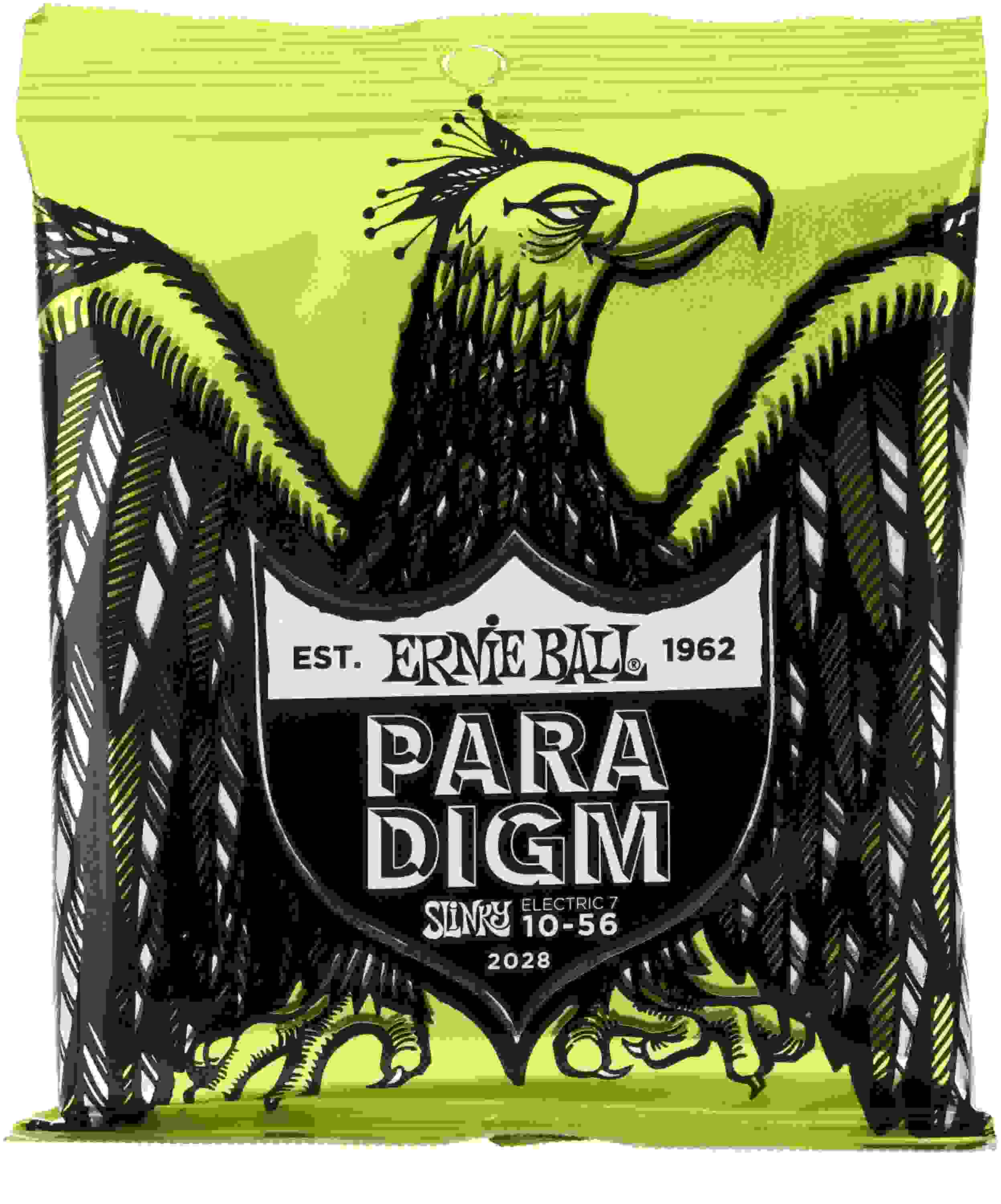 Ernie Ball 2028 Regular Slinky Paradigm Electric Guitar Strings - .010-.056 7-string | Sweetwater