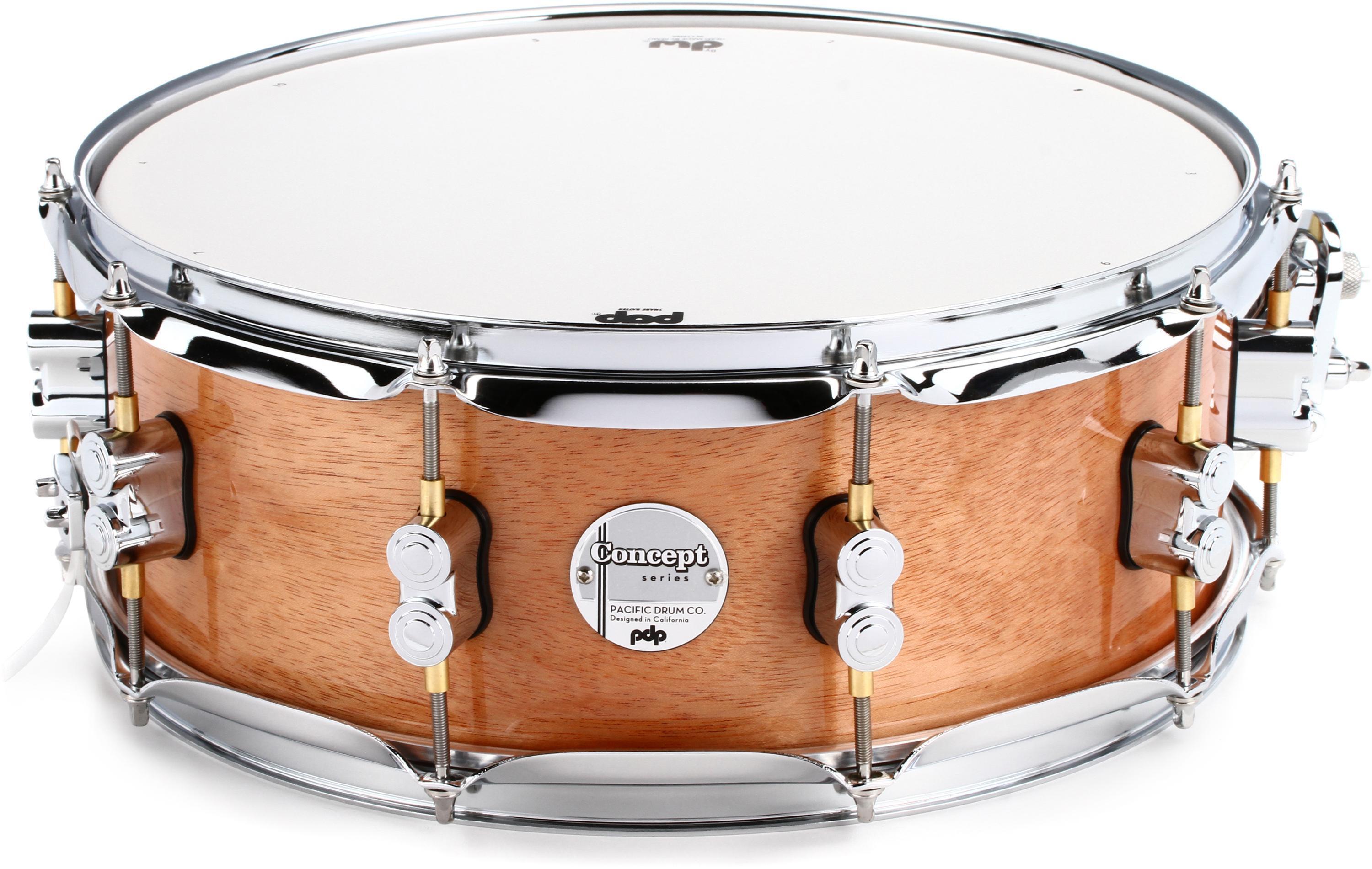 PDP Concept Exotic Snare Drum - 5.5 x 14-inch - Honey Mahogany | Sweetwater
