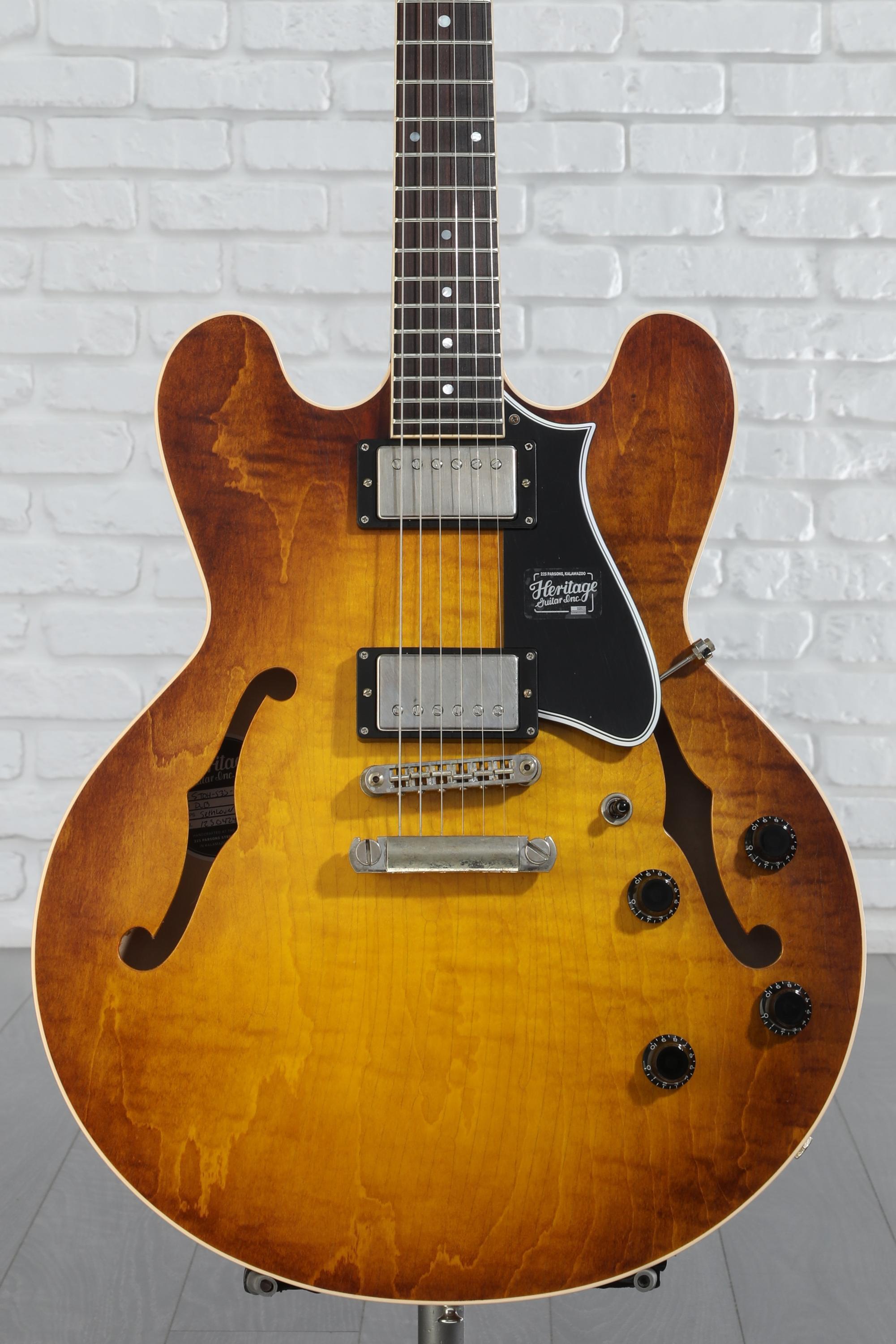 Heritage Artisan Aged H-535 Electric Guitar - Dirty Lemon Burst ...