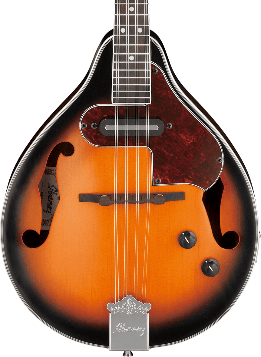 Ibanez M510E Acoustic-electric Mandolin - Brown Sunburst High Gloss ...
