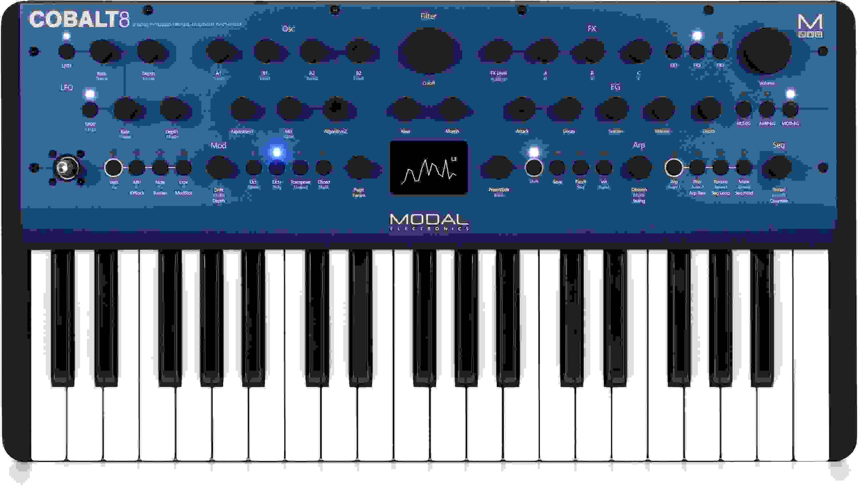 Modal Electronics Cobalt8 37-key 8-voice Extended Virtual Analog ...