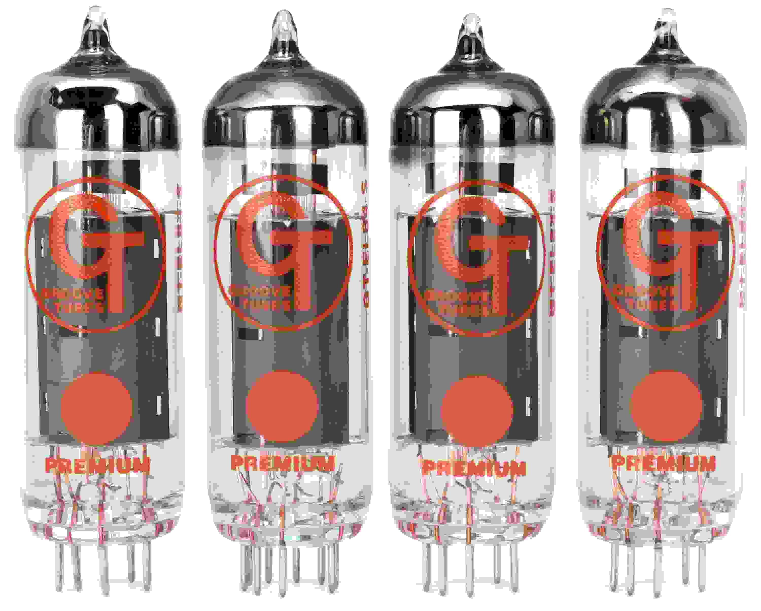 Groove Tubes GT-EL84S Select Power Tubes - Medium Quartet | Sweetwater