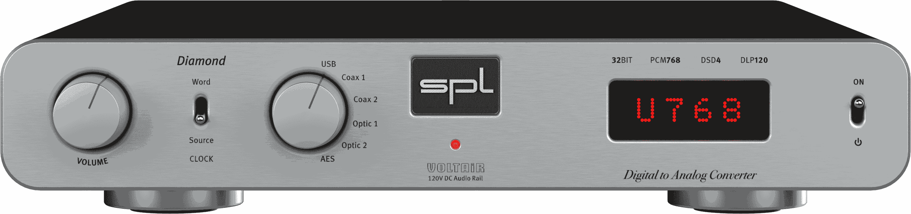 SPL Diamond DA Converter and Preamplifier - Silver | Sweetwater