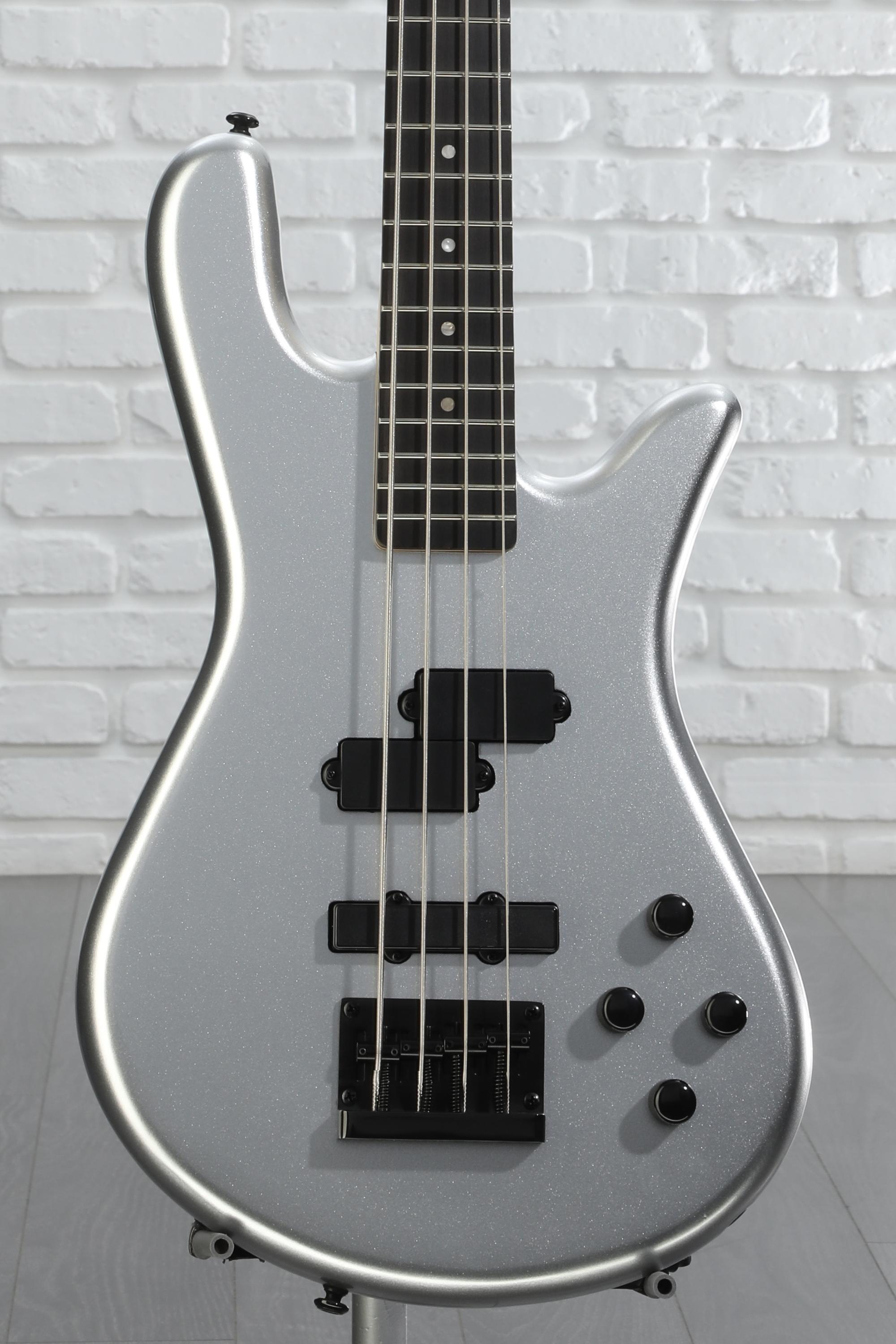 Spector Performer 4 Bass Guitar - Silver | Sweetwater