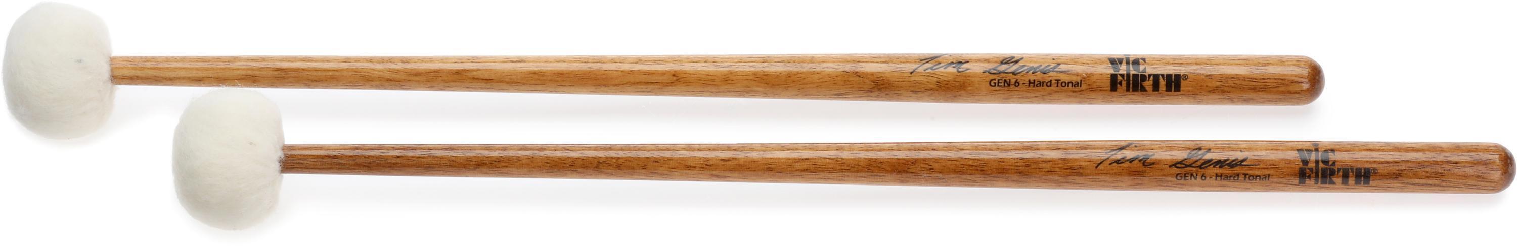 Vic Firth GEN6 Tim Genis Signature Timpani Mallets - Hard | Sweetwater