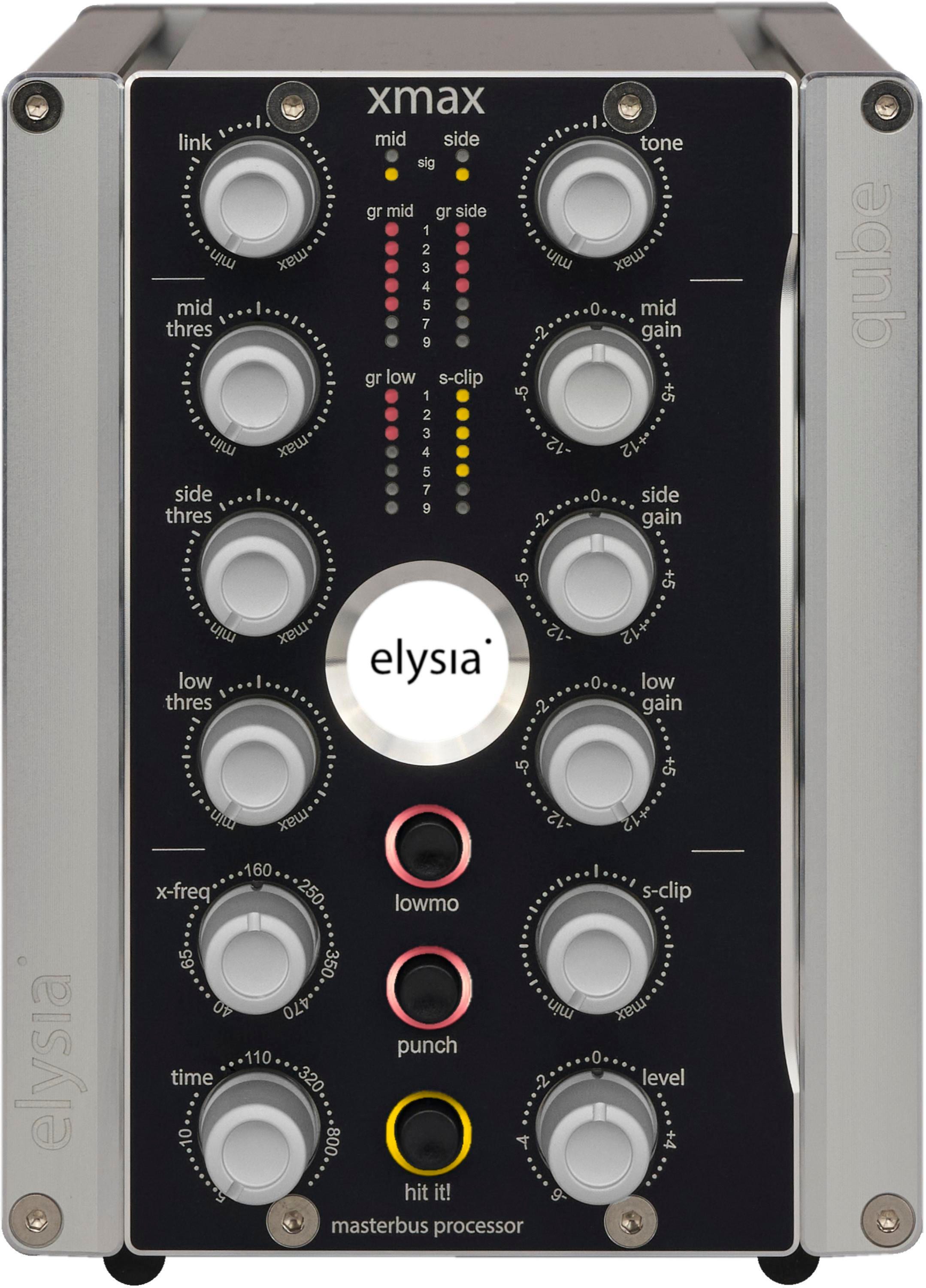 elysia xmax qube Series Stereo Master Bus Compressor | Sweetwater