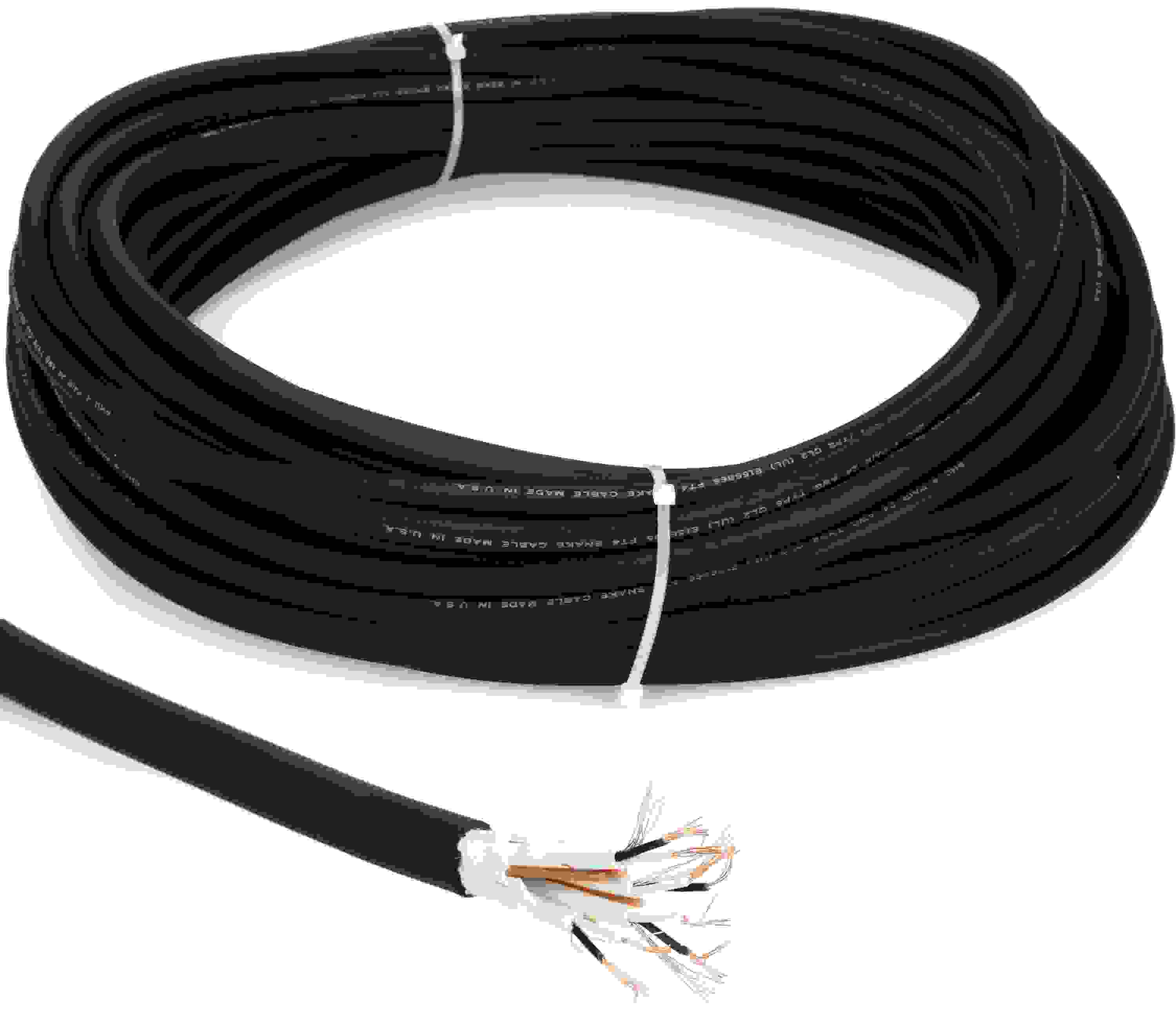 RapcoHorizon SN4-IJIS 4-channel Install Snake Wire - 100 Foot | Sweetwater