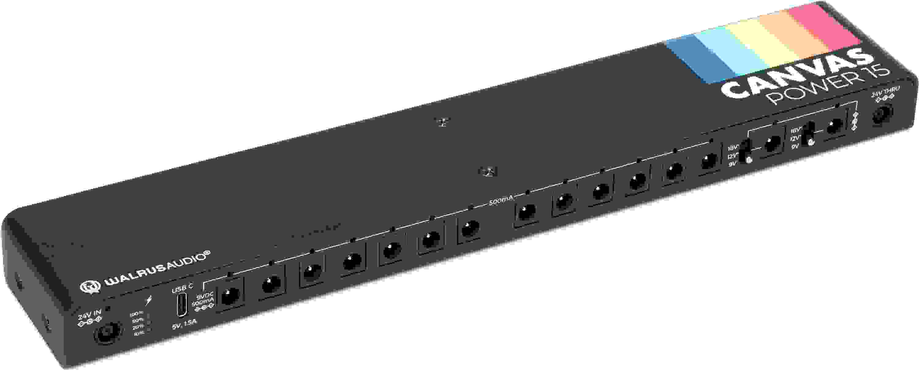 Walrus Audio Canvas Power 15 Pedal Power Supply | Sweetwater