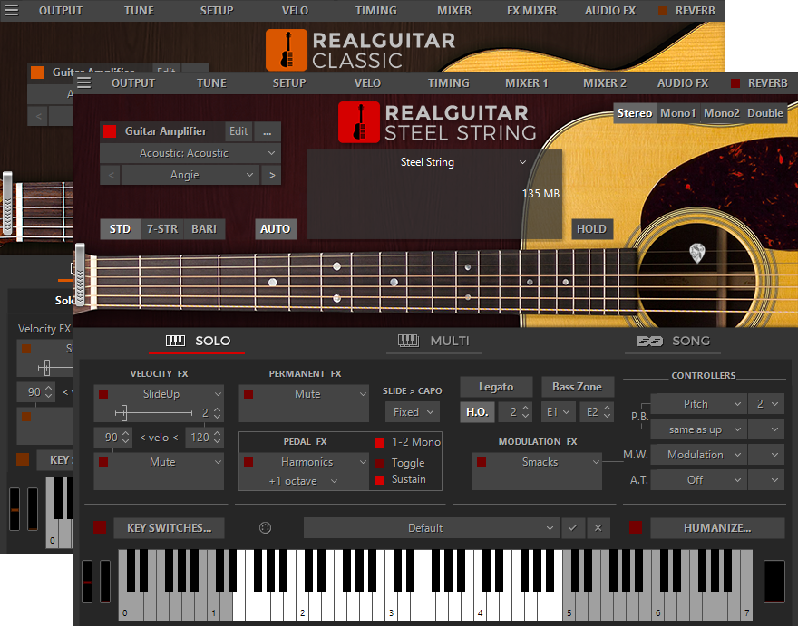 MusicLab RealGuitar 6 Acoustic Guitar Software Virtual Instrument ...