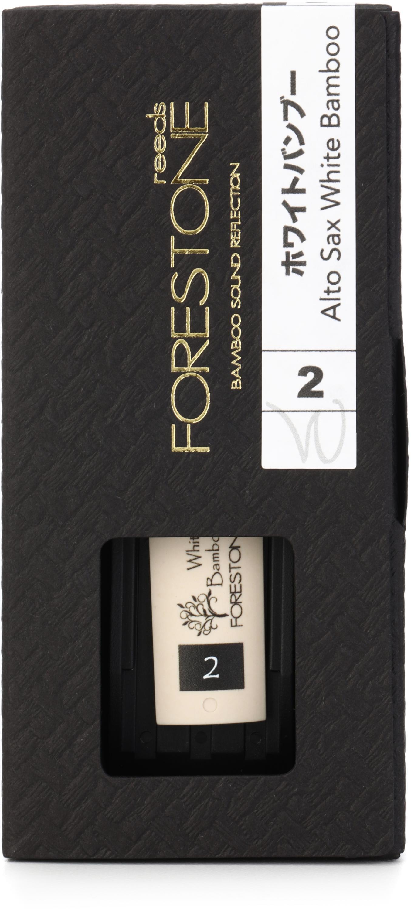Forestone Japan FSWA2 White Bamboo Alto Saxophone Reed - 2.0 | Sweetwater