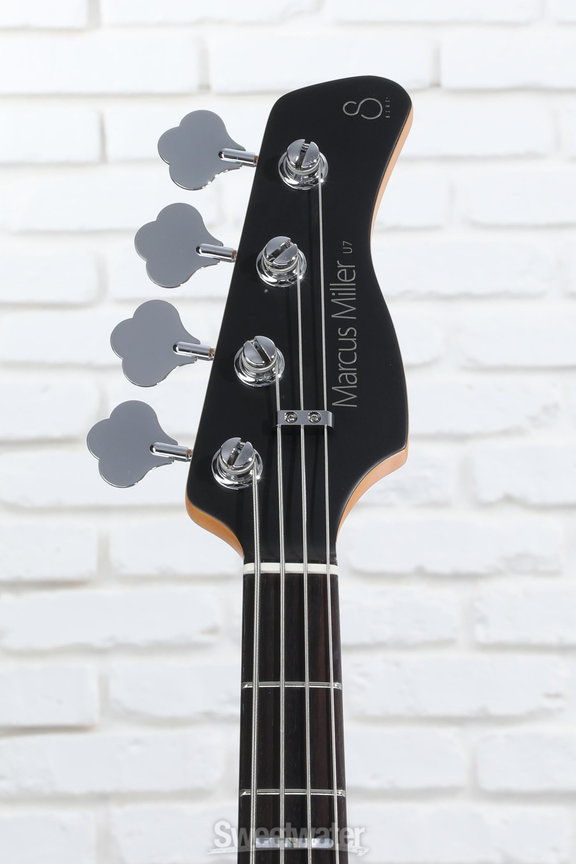 Sire Marcus Miller U7 4-string Bass Guitar - Satin Black | Sweetwater