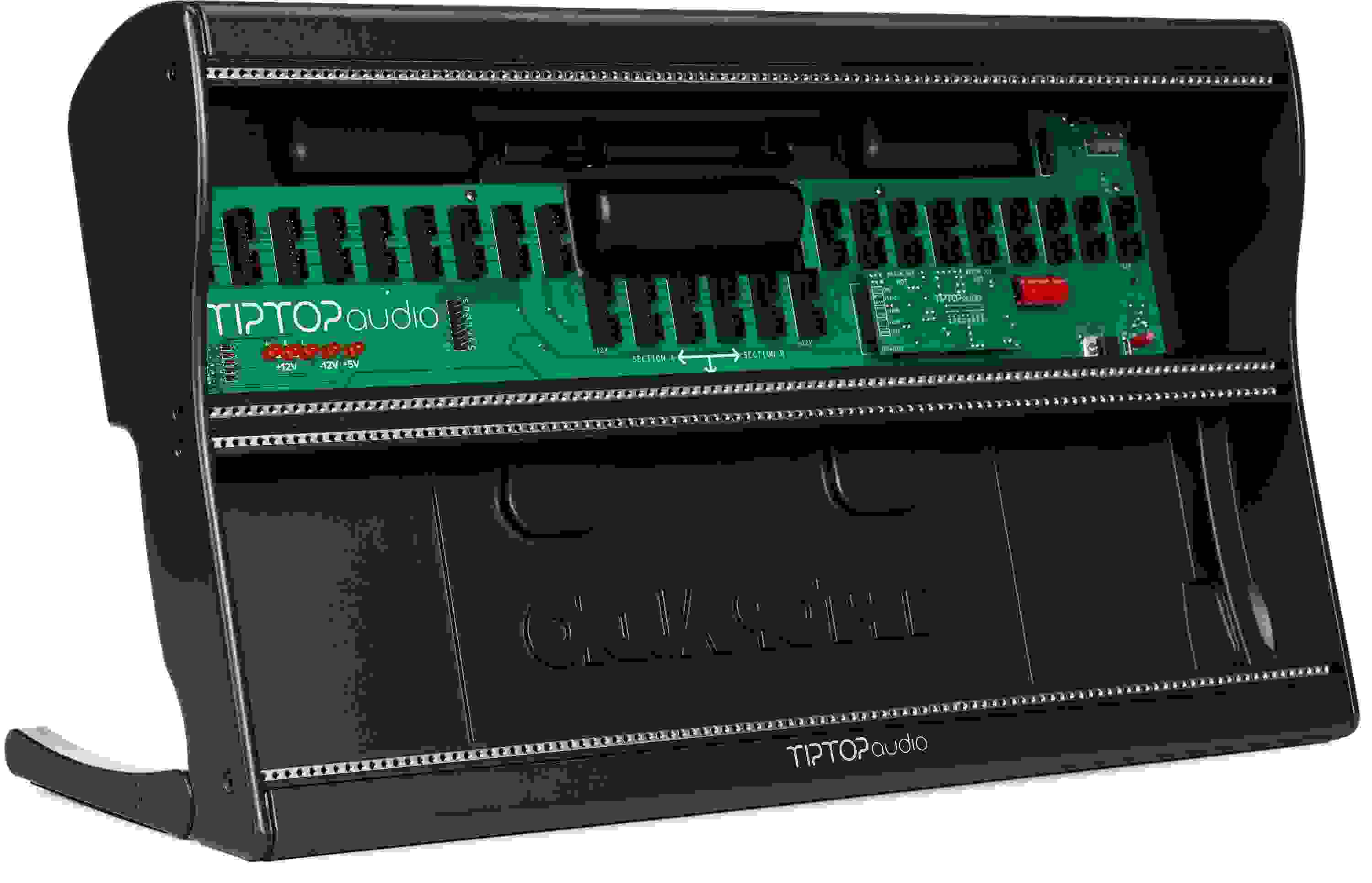 Tiptop Audio Mantis 2 x 104 HP Eurorack Modular Synthesizer Case - Black | Sweetwater